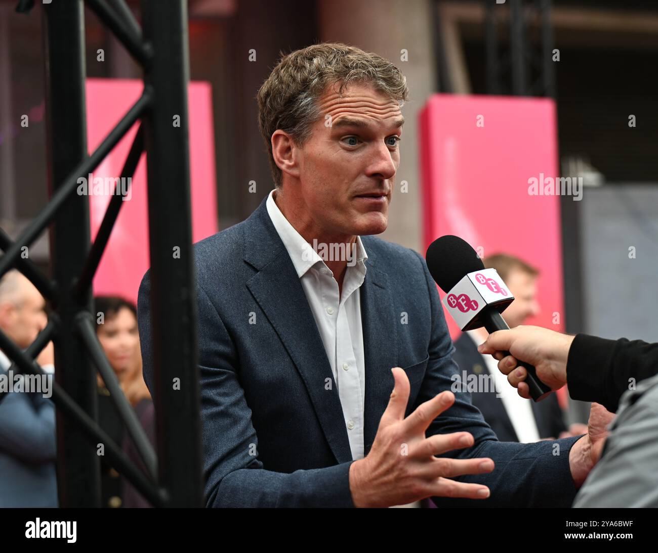 LONDON, UK. 12th Oct, 2024. Dan Snow is a Historian, TV Host attends ...
