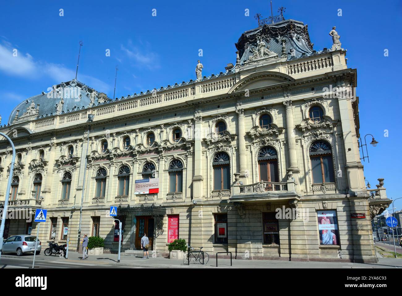 Palace of izrael poznanski hi-res stock photography and images - Alamy