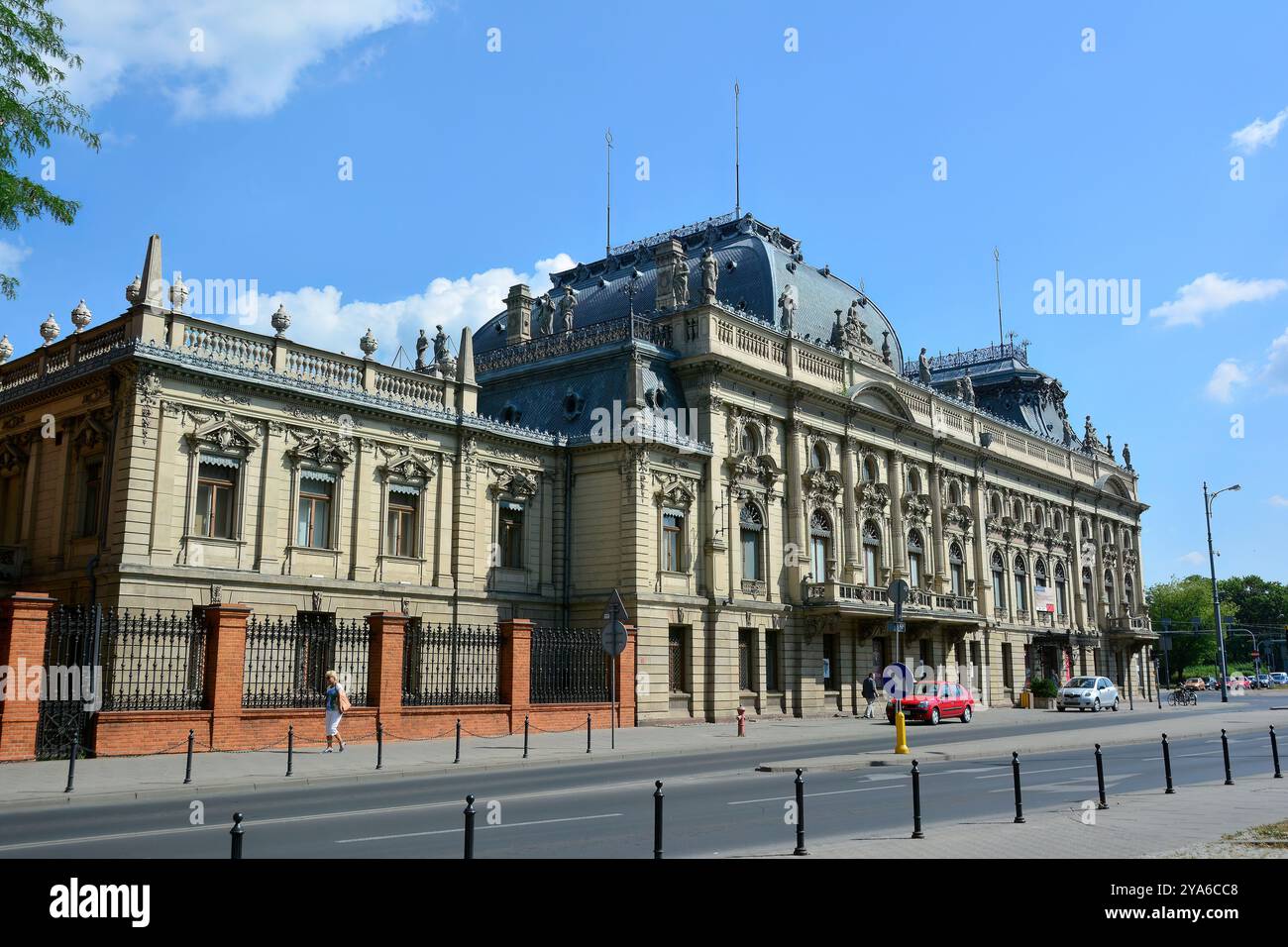 Palace of izrael poznanski hi-res stock photography and images - Alamy