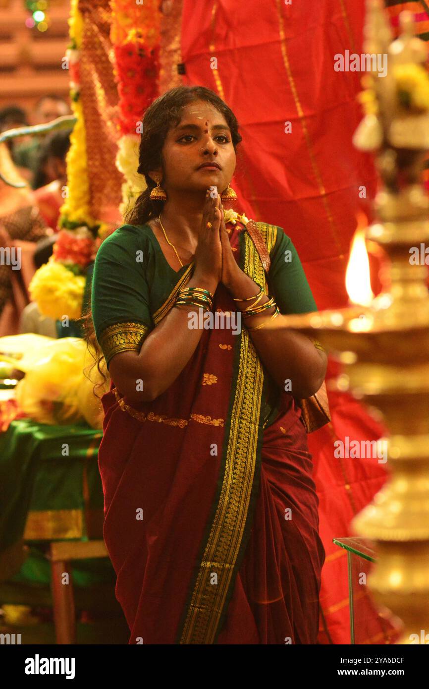 MALAYSIA KUALA LUMPUR 12/10/2024 .The festival is devoted to goddess ...