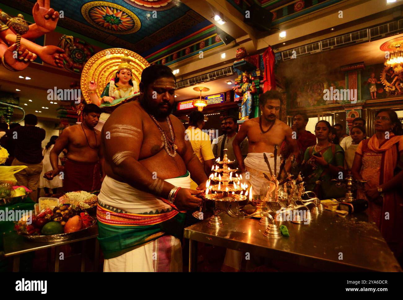 MALAYSIA KUALA LUMPUR 12/10/2024 .The festival is devoted to goddess ...