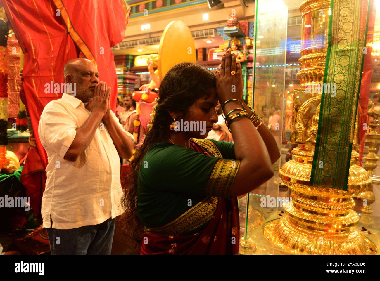 MALAYSIA KUALA LUMPUR 12/10/2024 .The festival is devoted to goddess ...