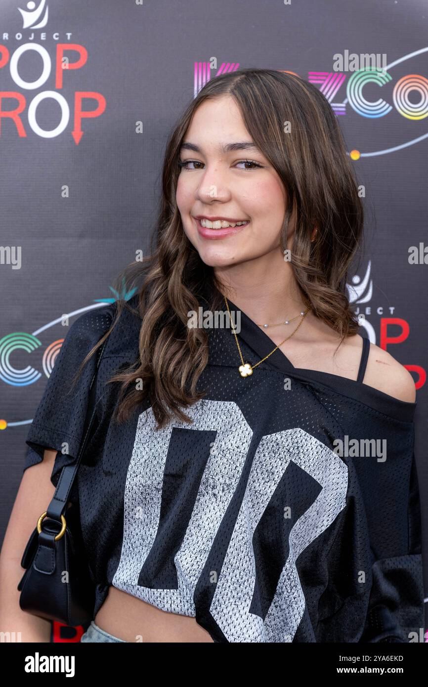 Actress / Singer Reese Herron attends James Harden Presents Kidzcon ...