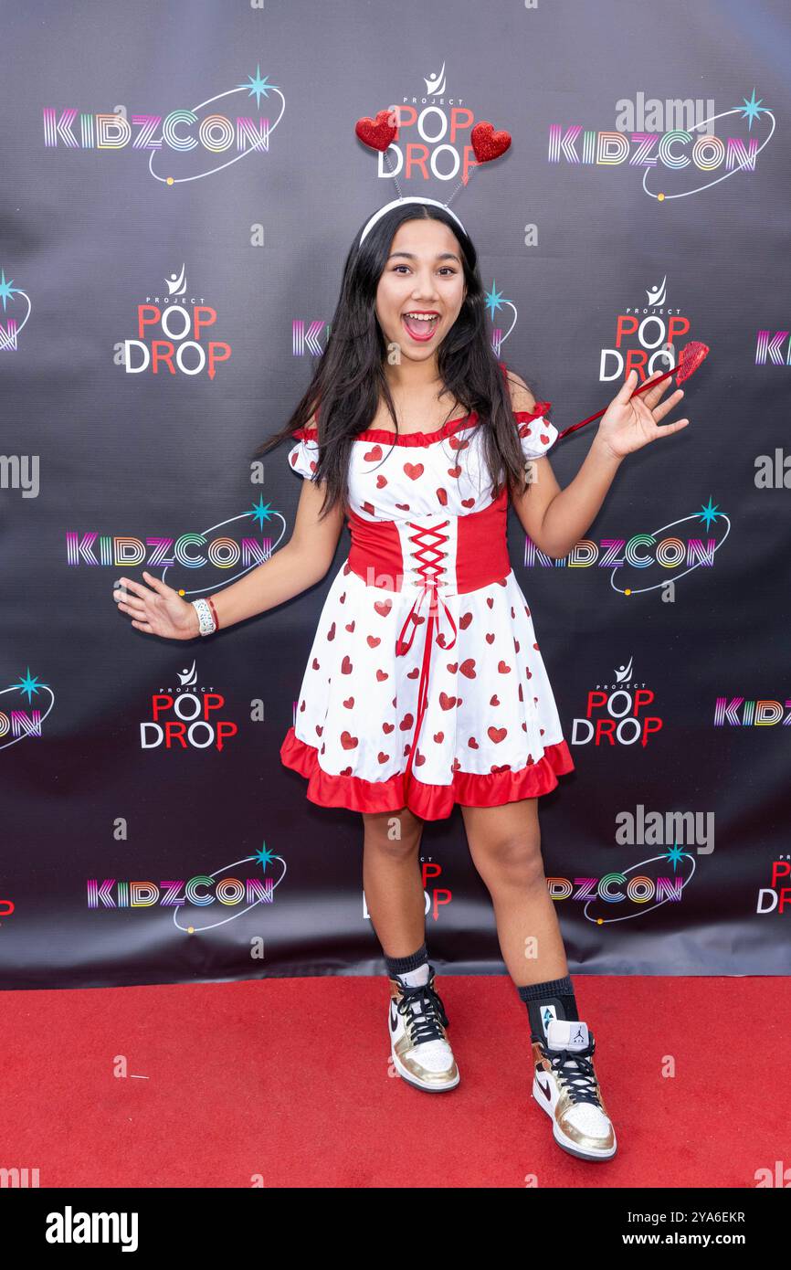 Actress Ayva Severy attends James Harden Presents Kidzcon Benefiting ...