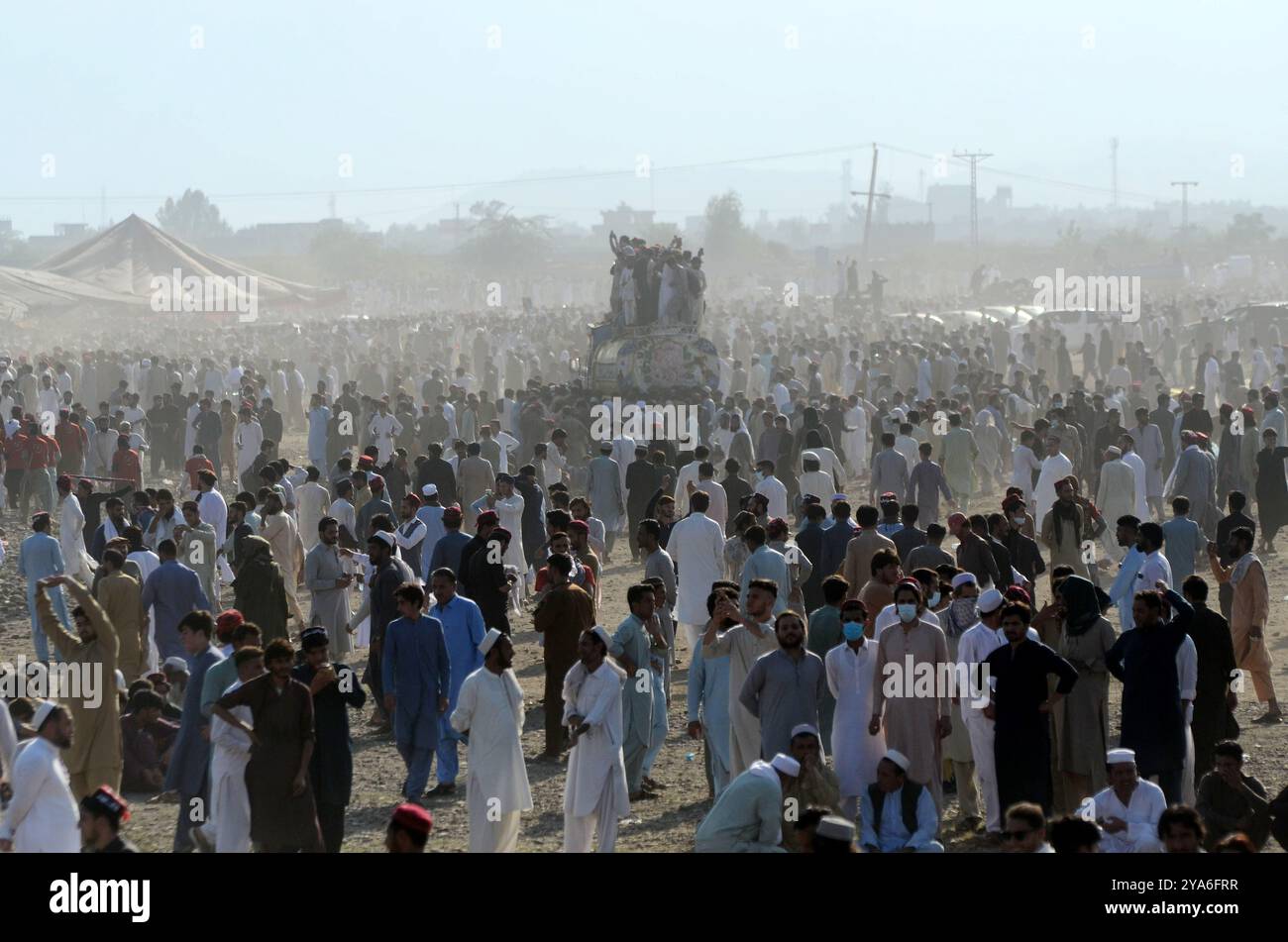 Peshawar, Peshawar, Pakistan. 12th Oct, 2024. Pashtun Protection ...