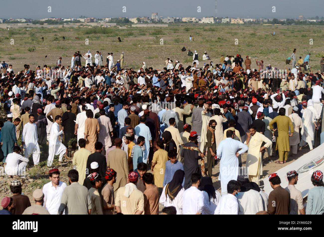 Peshawar, Peshawar, Pakistan. 12th Oct, 2024. Pashtun Protection ...