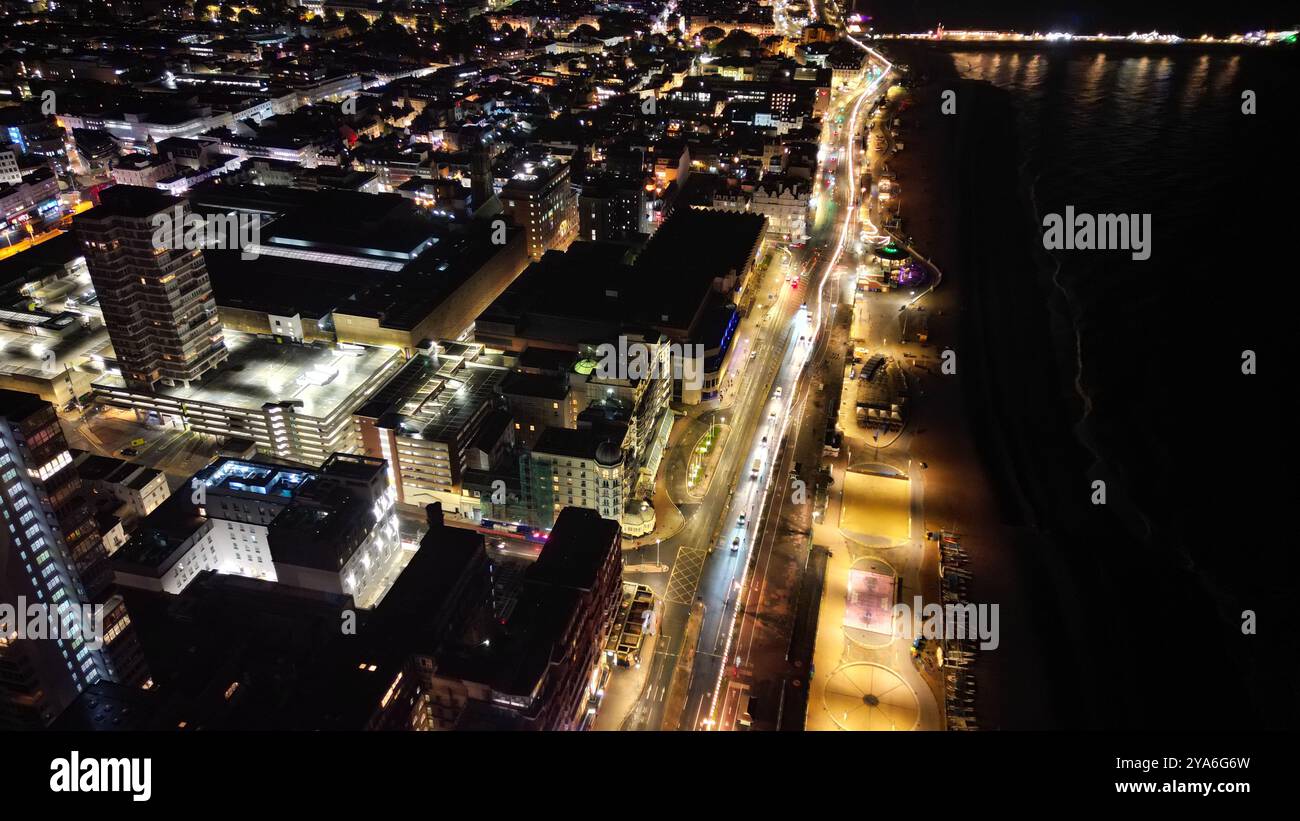 Brighton seafront drone photography hi-res stock photography and images ...