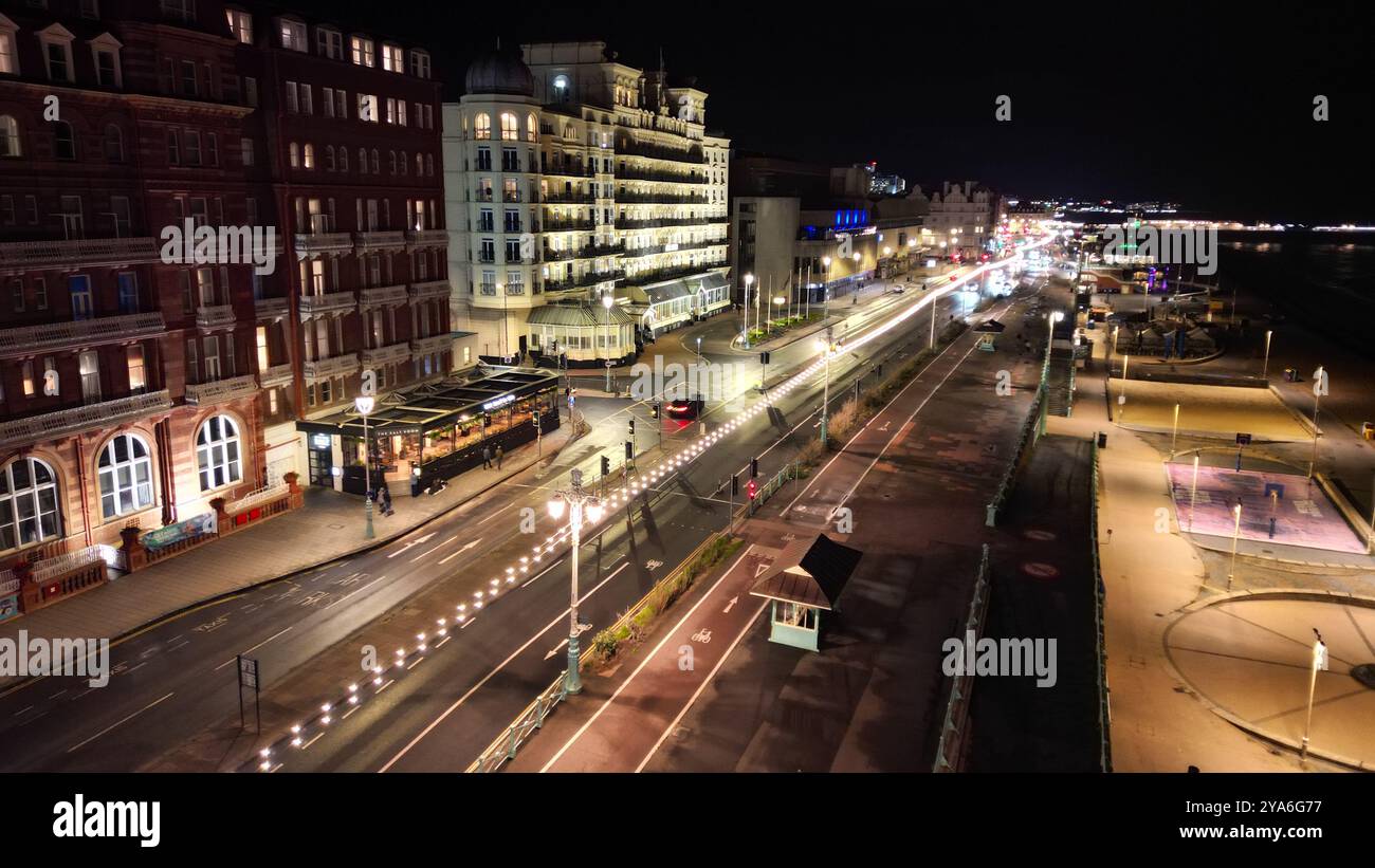 Brighton seafront drone photography hi-res stock photography and images ...
