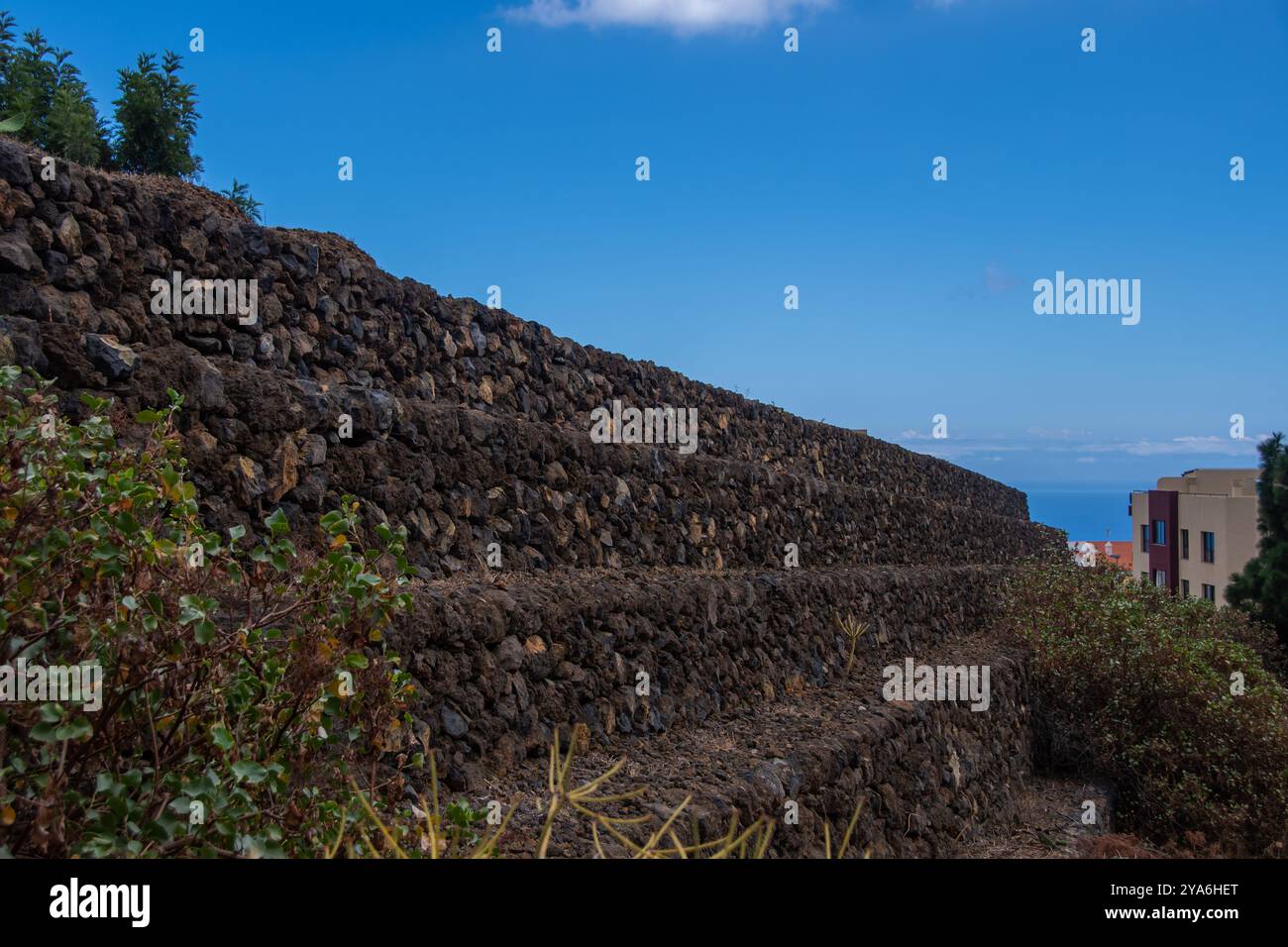 The Pyramids of Güimar on the Canary Island of Tenerife Stock Photo - Alamy