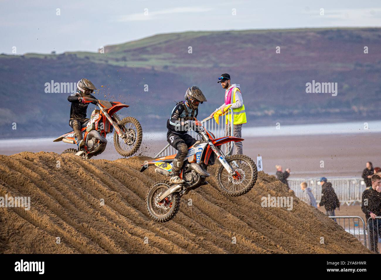 Weston-super-Mare, Somerset, England, UK. 12th October, 2024, Action ...