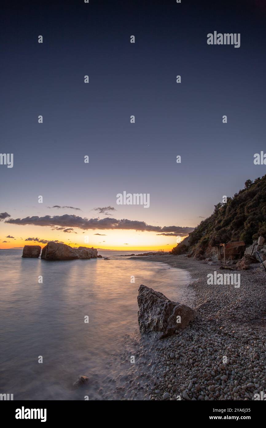 Coast on Zante, This beautiful bay is on the island of Zakyntos ...
