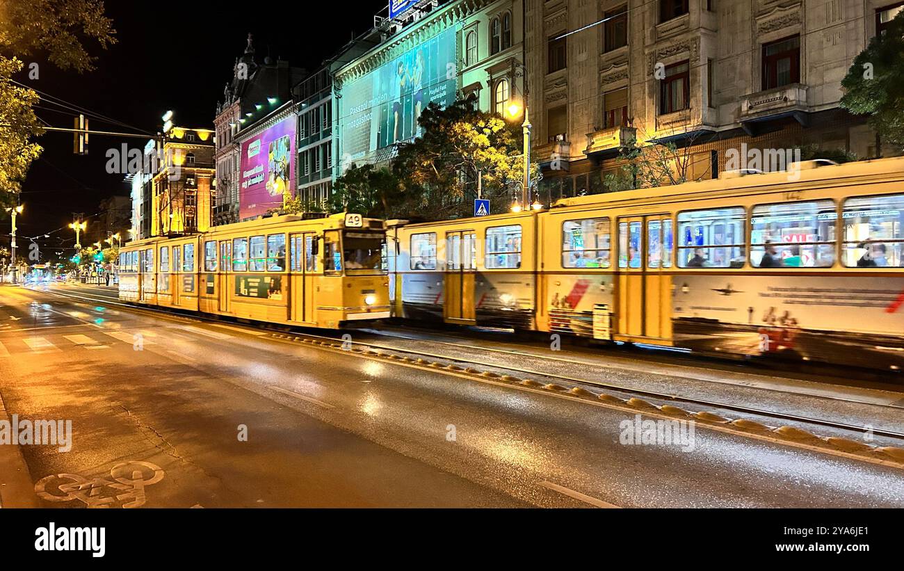 Trams running on street hi-res stock photography and images - Alamy