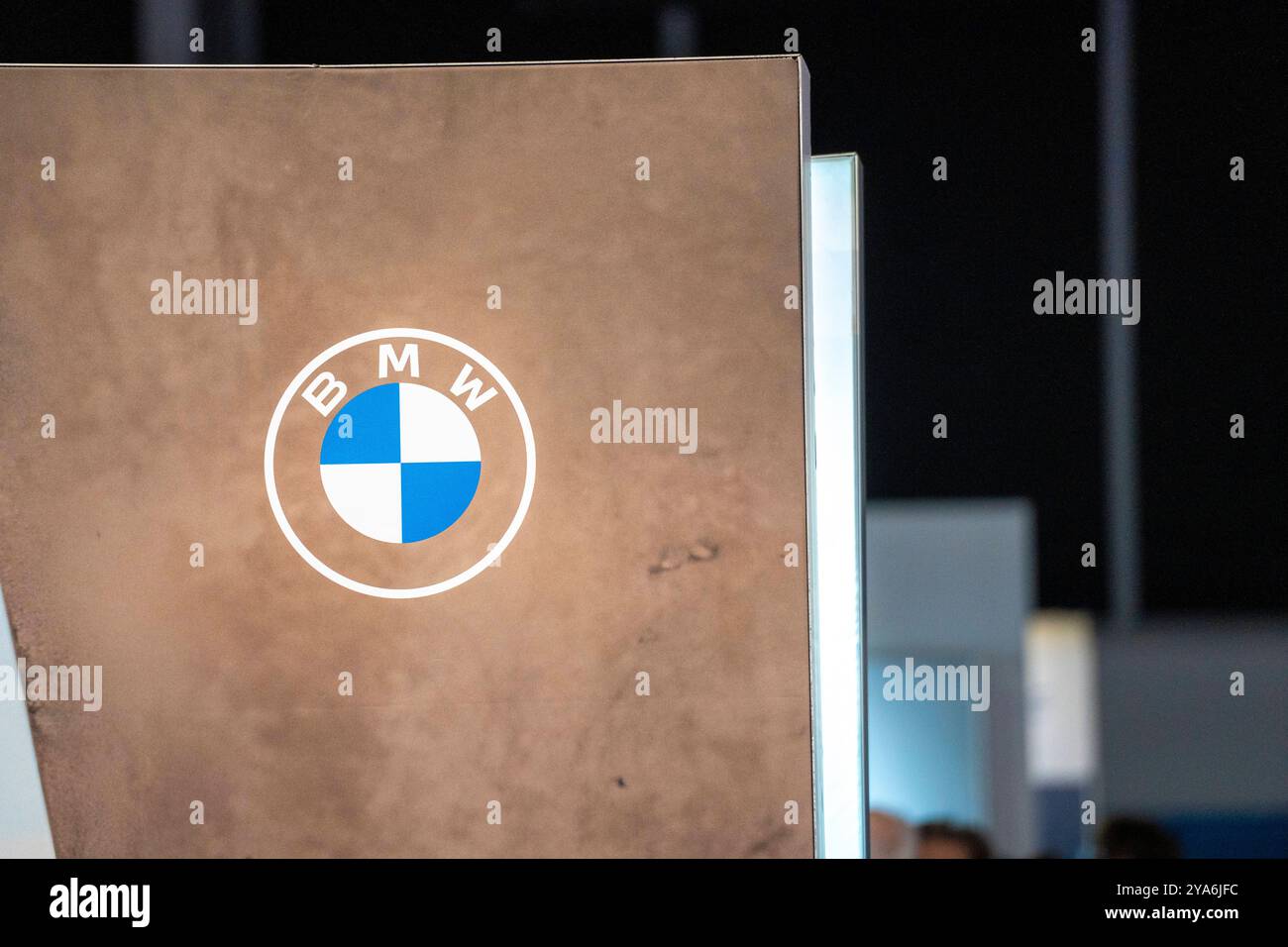 Bayerische Logo Bayerische Motoren Werke Ag Hi Res Stock Photography