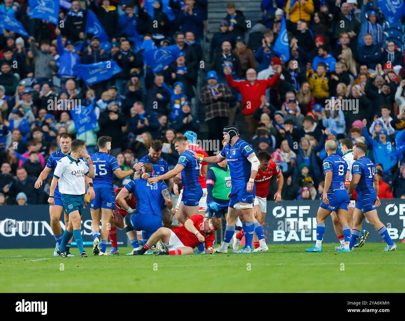 Croke Park, Dublin, Ireland. 12th Oct, 2024. United Rugby Championship ...