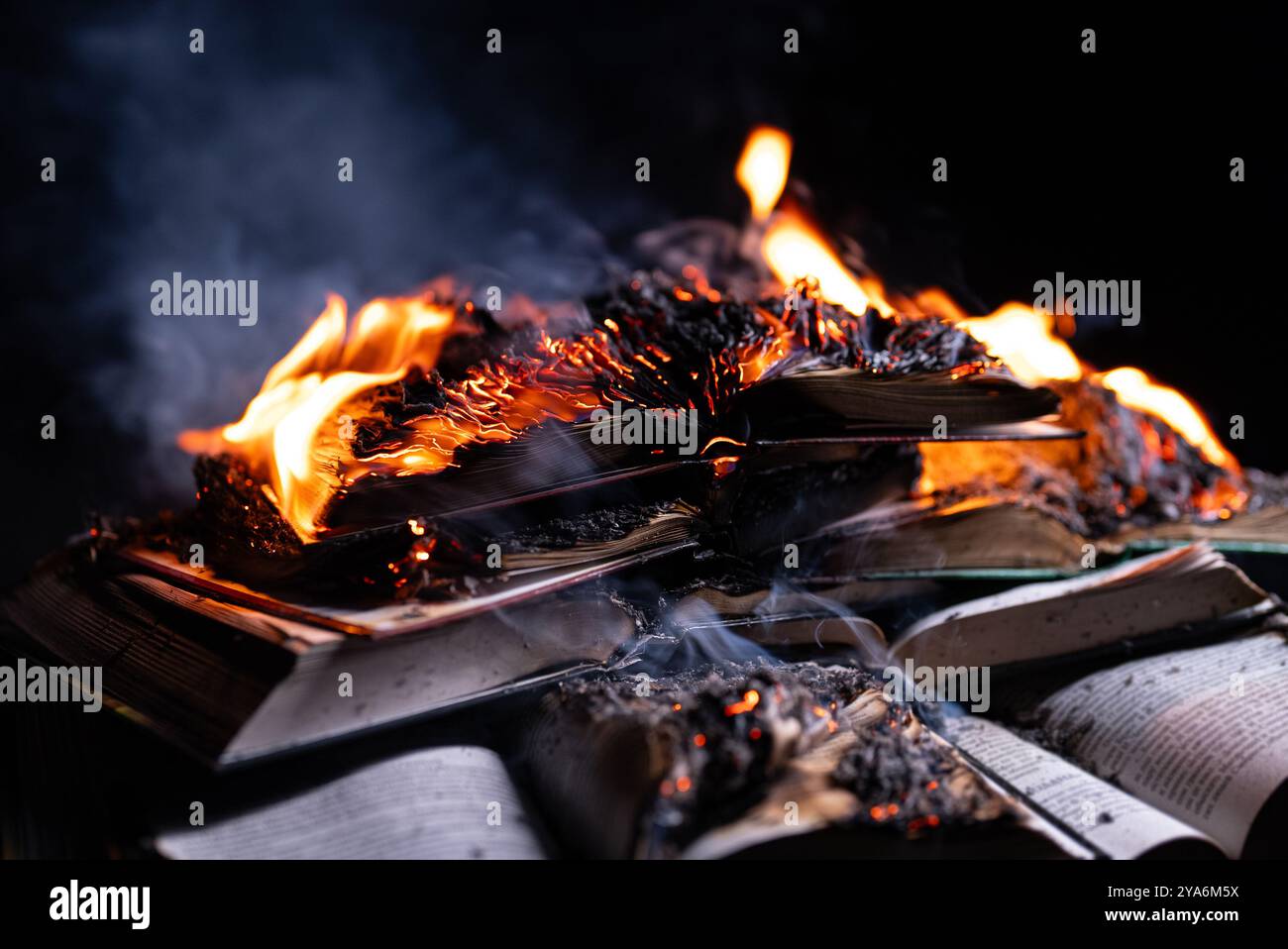 Slow motion fire flames in hi-res stock photography and images - Alamy