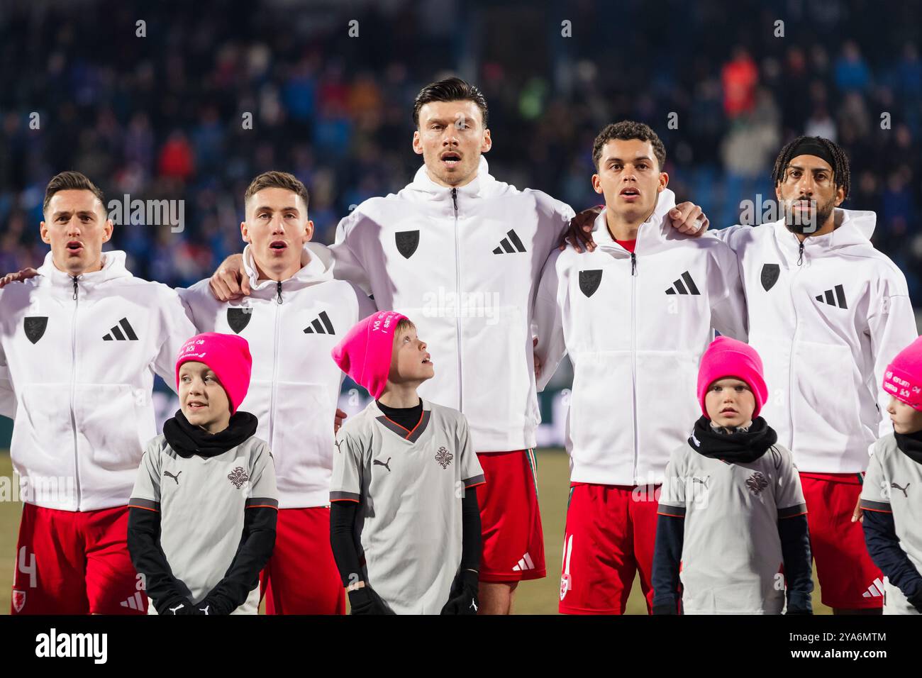REYKJAVIK, ICELAND - 11 OCTOBER 2024: Wales' Connor Roberts, Wales ...