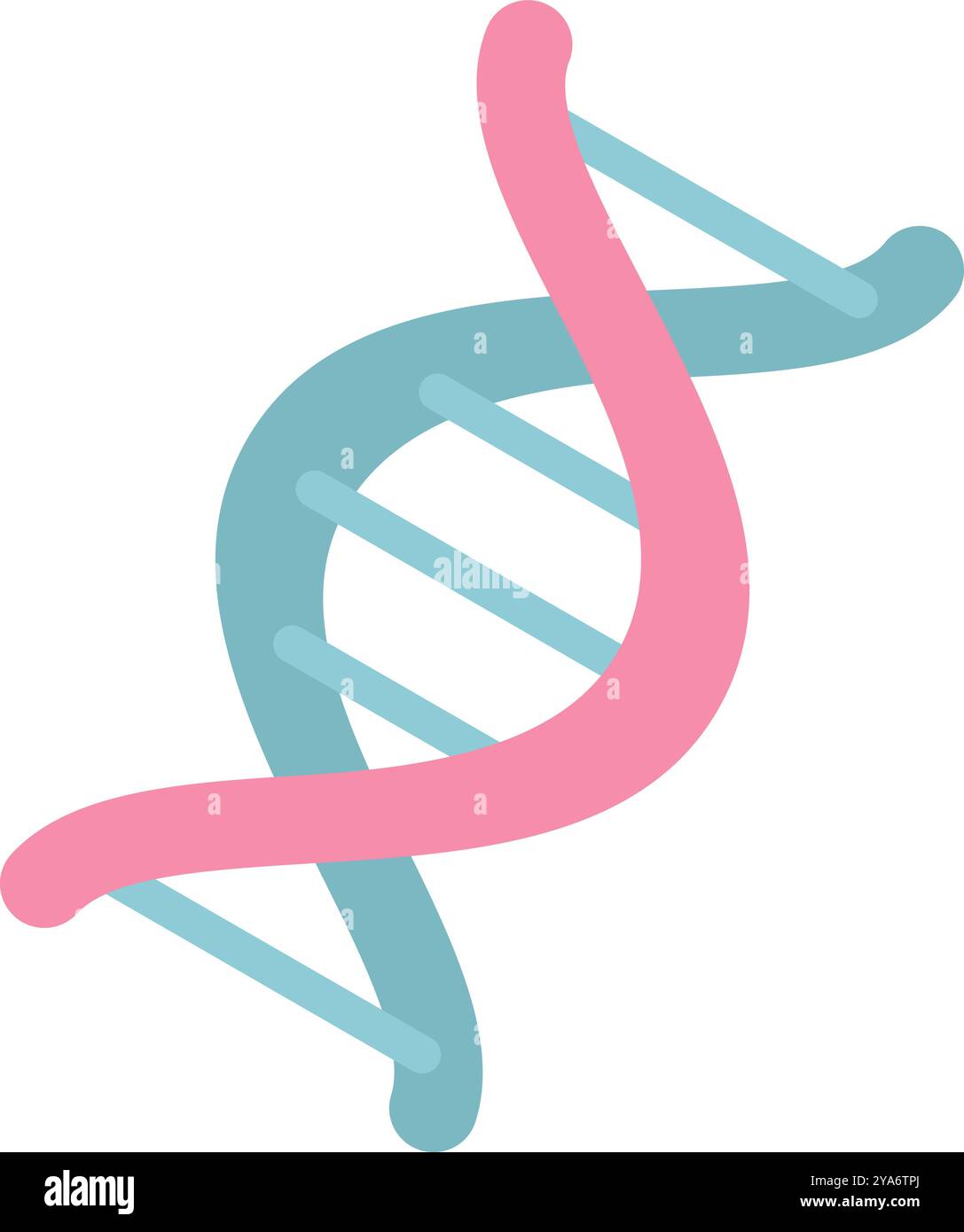 Blue background rotating dna Stock Vector Images - Alamy