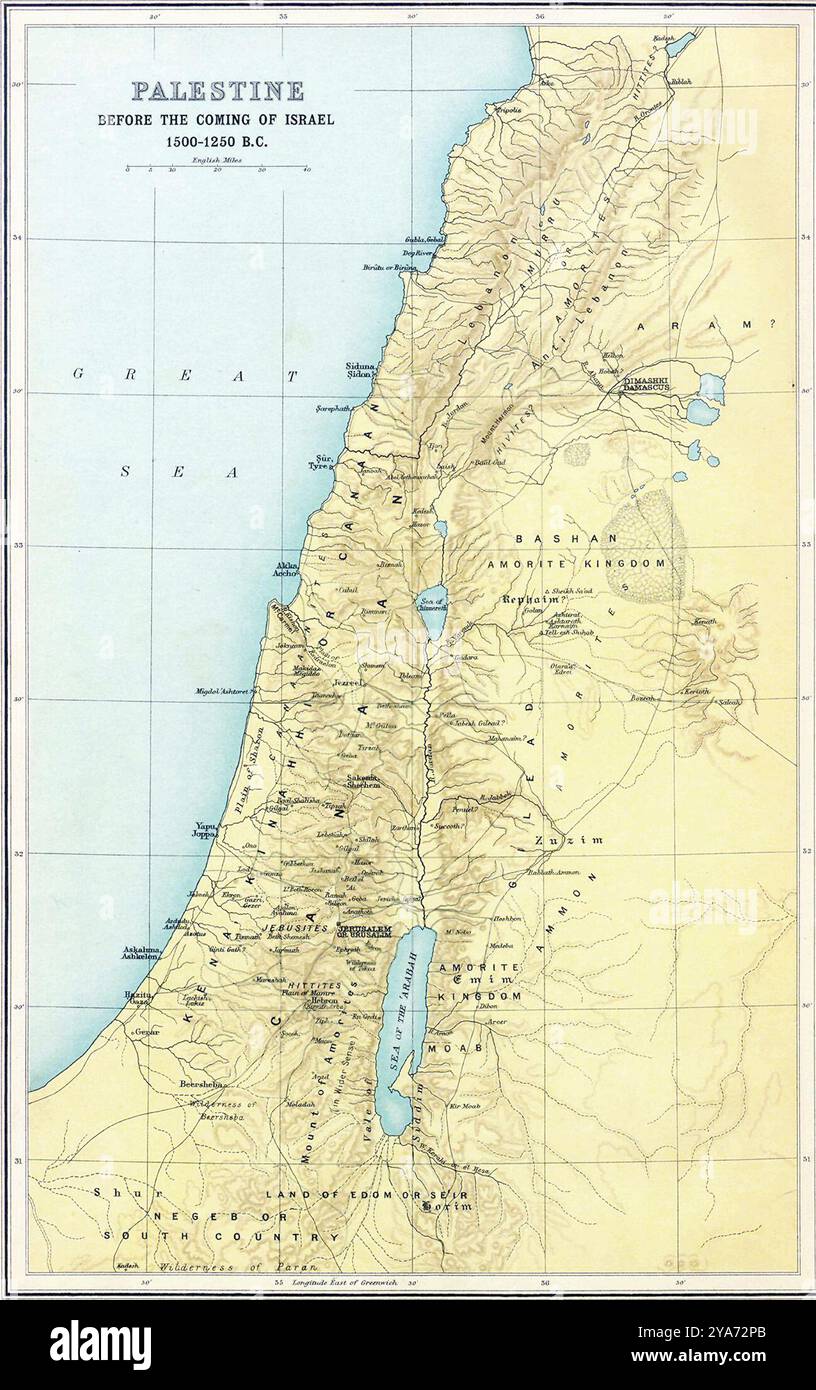 Map of israel palestine bethlehem hi-res stock photography and images ...