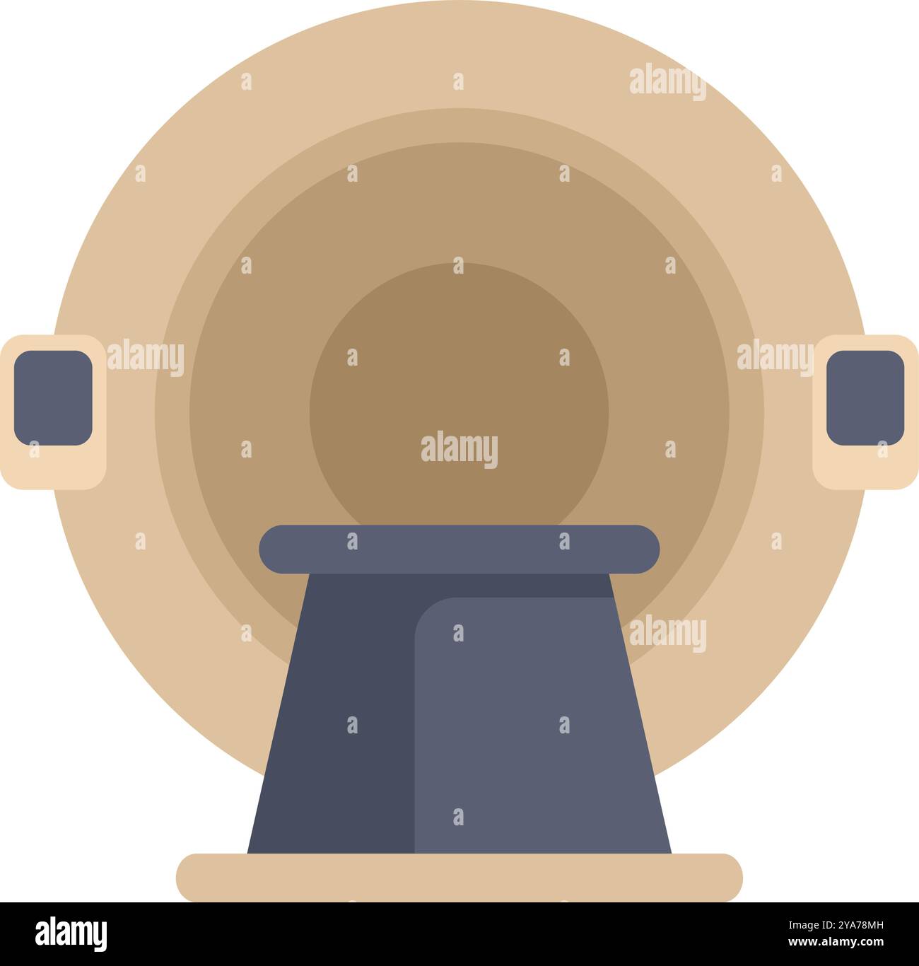 Magnetic resonance imaging scanner creating cross section image of ...