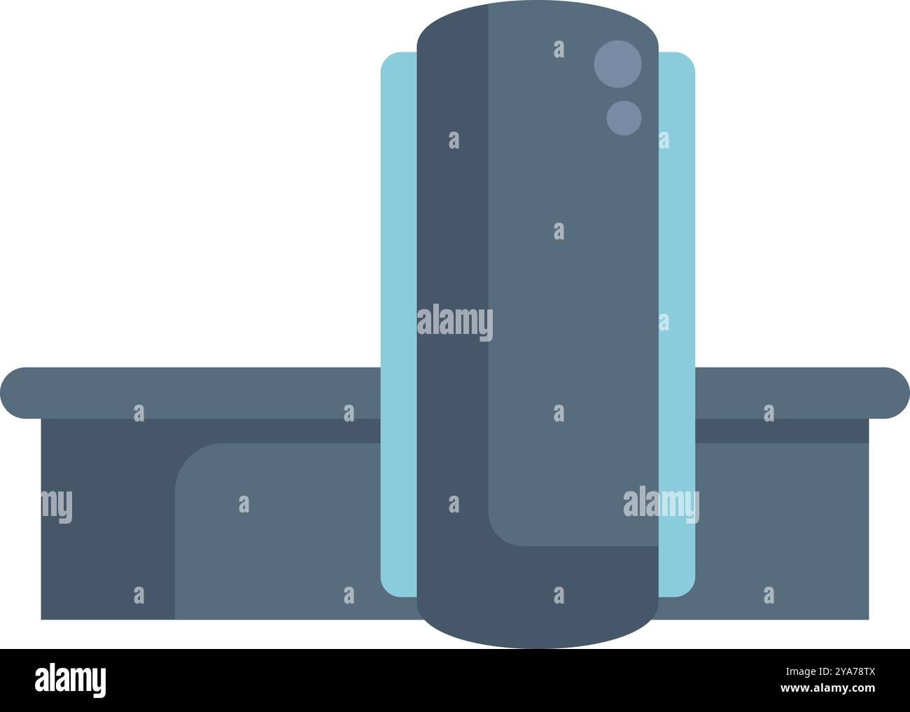 Illustration of an x ray machine, emphasizing its role in medical ...