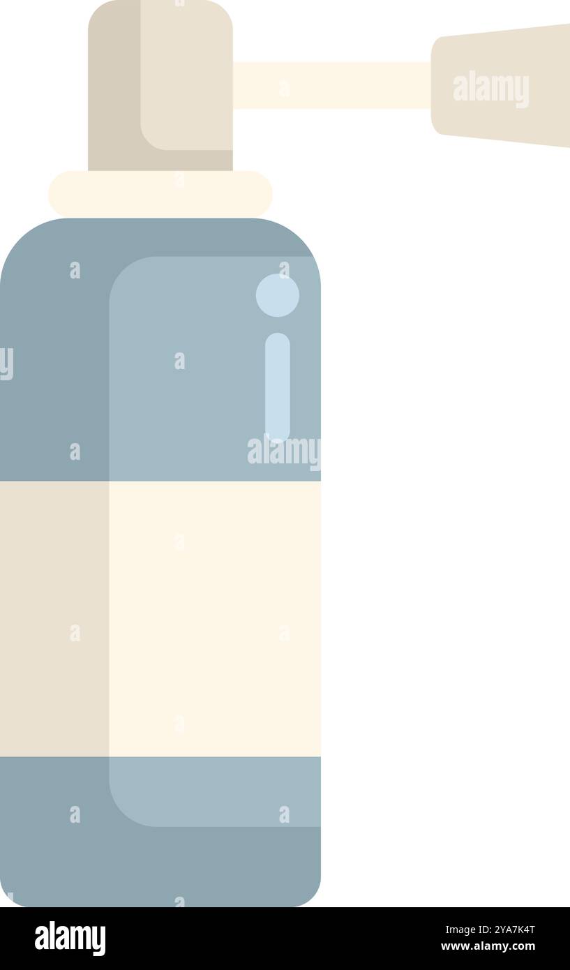 Nasal spray is relieving a blocked nose, perfect for healthcare and ...