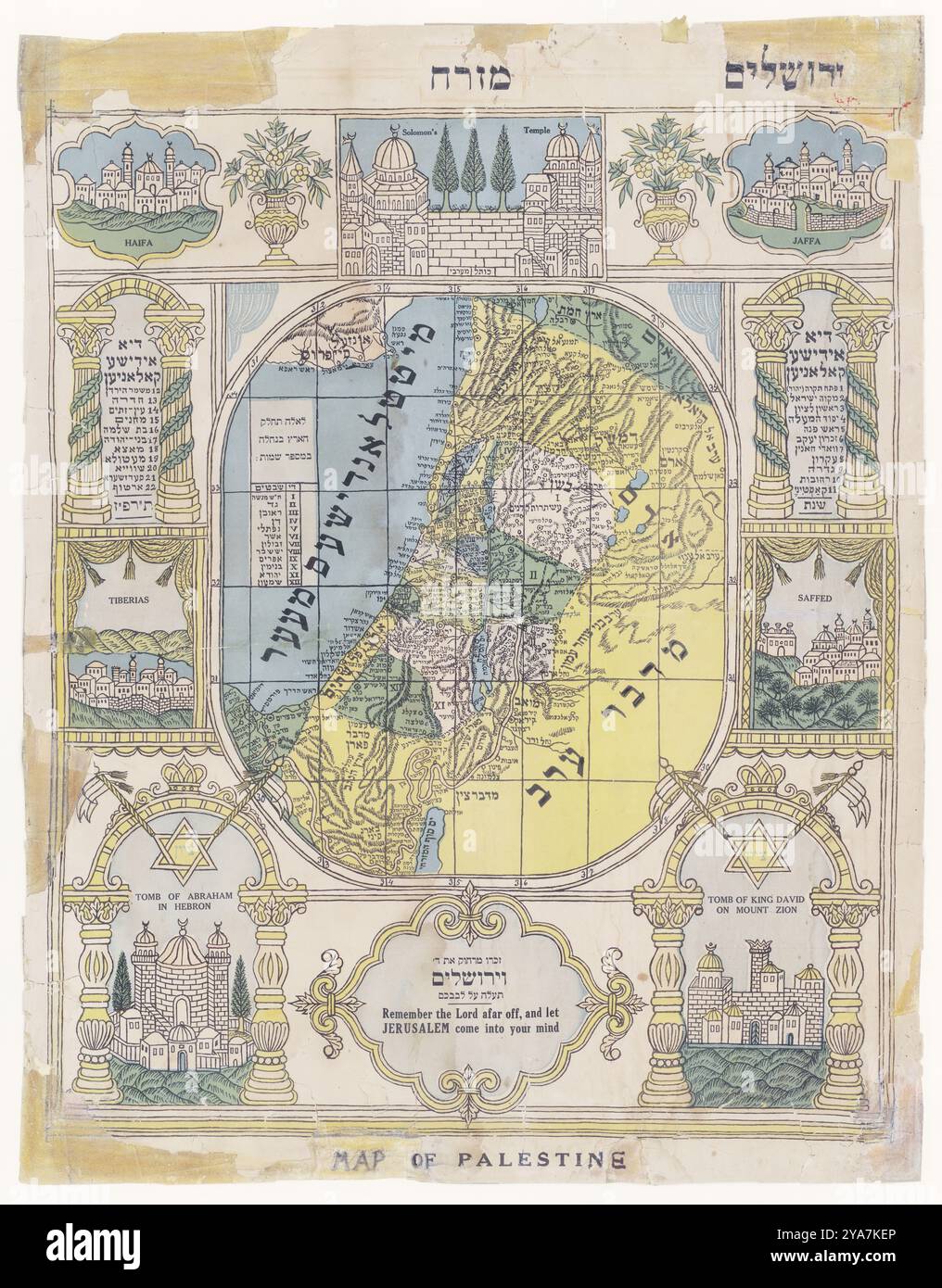 Map of the middle east 1926 hi-res stock photography and images - Alamy