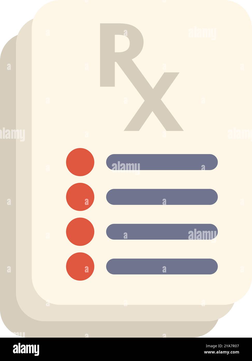 Medical prescription form is showing treatment information with rx ...