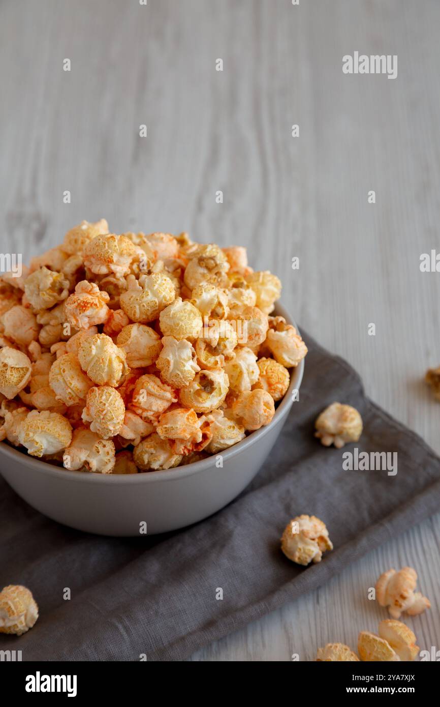 Homemade Crunchy Chicago-Style Popcorn with Caramel and Cheese in a ...