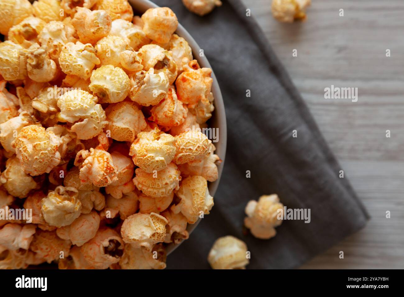 Homemade Crunchy Chicago-Style Popcorn with Caramel and Cheese in a ...
