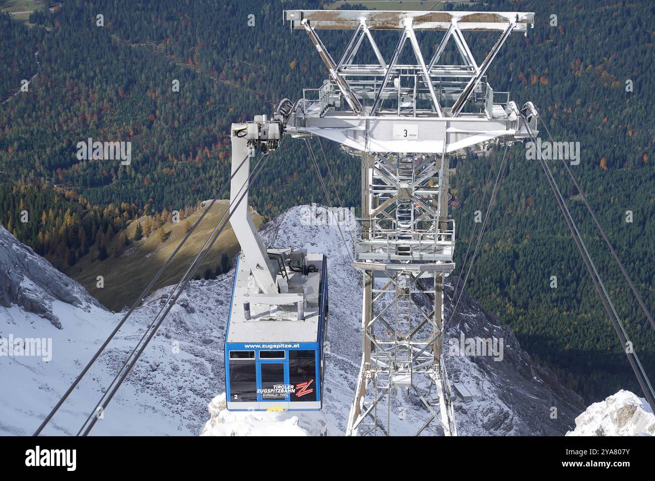 Tiroler Zugspitzbahn - Zugspitze 11.10.2024: Zugspitzgipfel *** Tiroler ...
