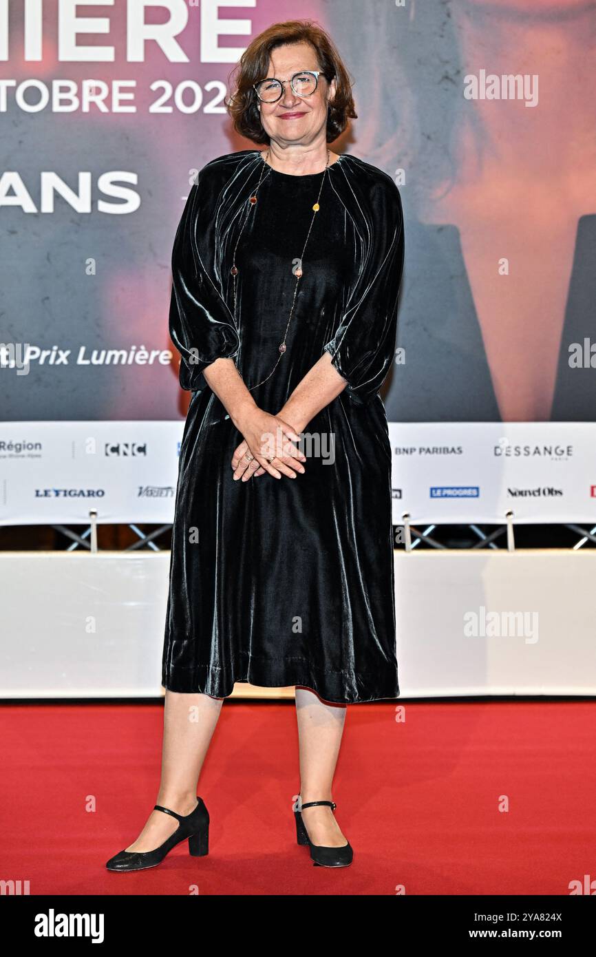 Lyon, France. 12th Oct, 2024. Anne Le Ny attending the opening ceremony ...