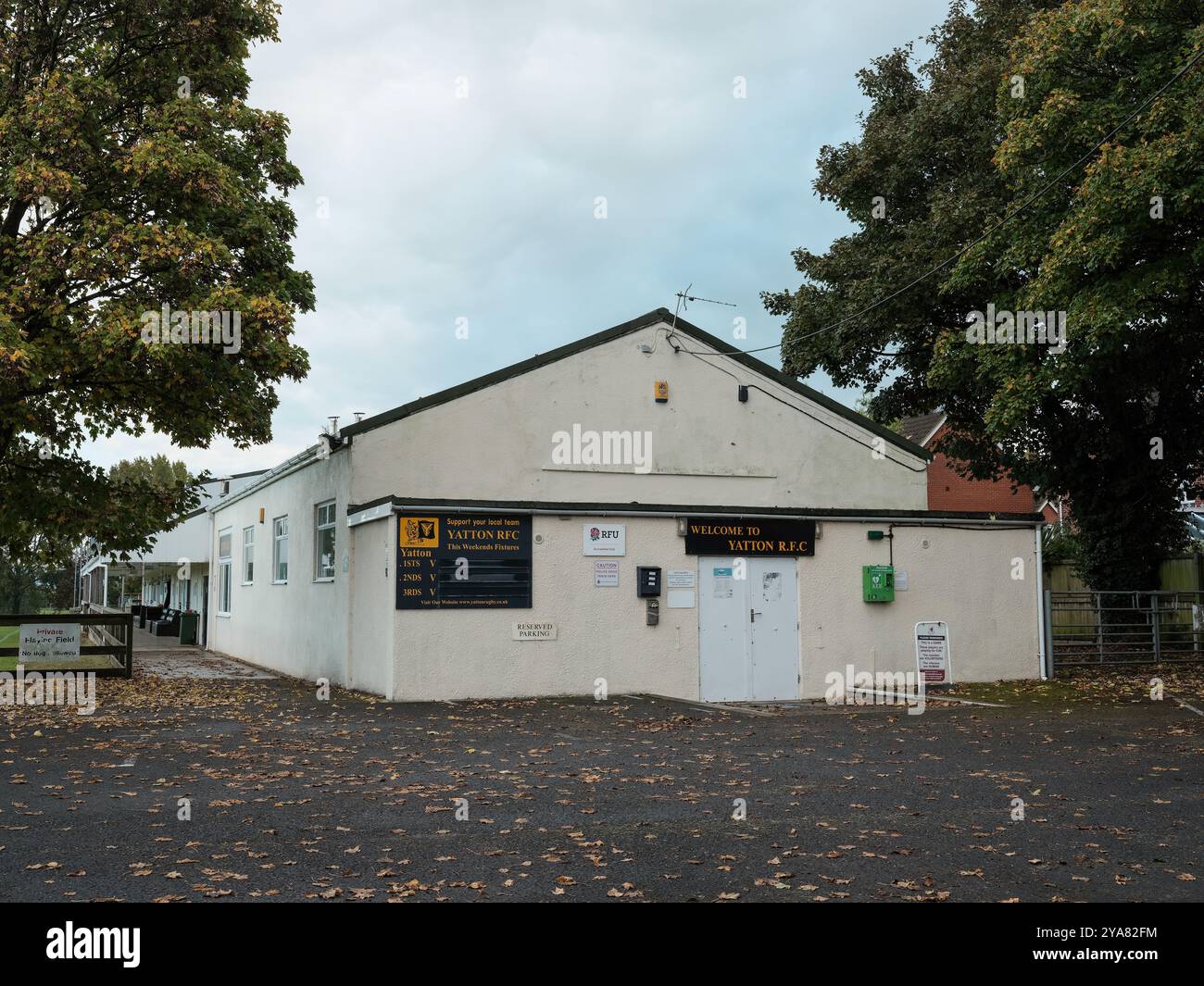 October 2024 - Yatton RFC in North Somerset, England, UK Stock Photo ...