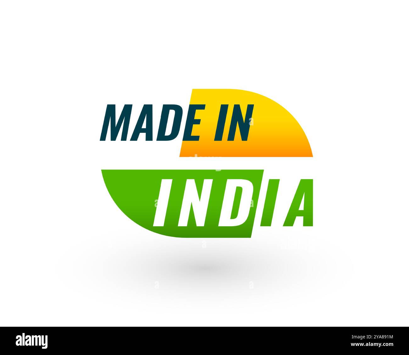 made in india label background for product manufactured in nation ...