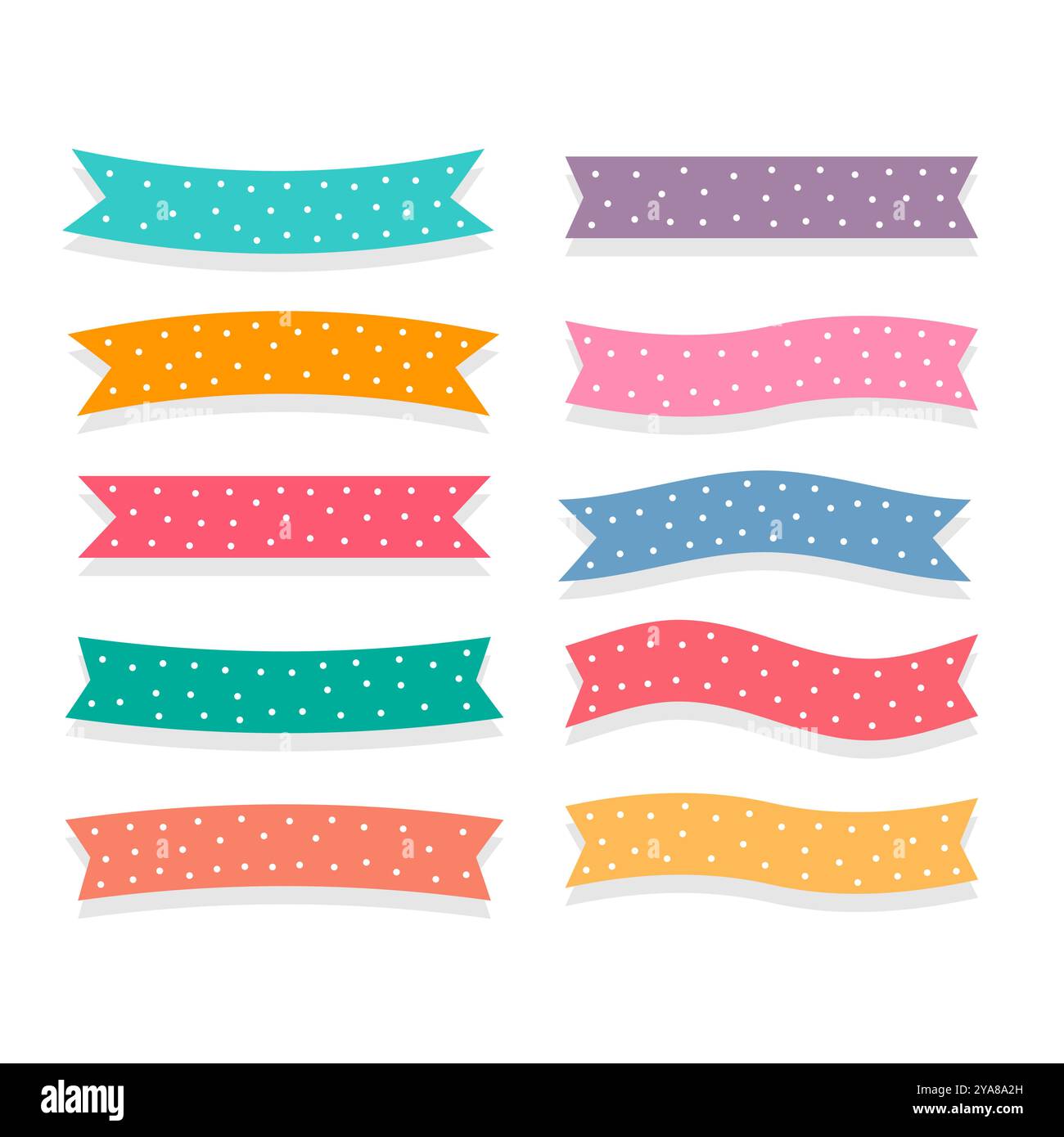 Printed ribbon Stock Vector Images - Alamy