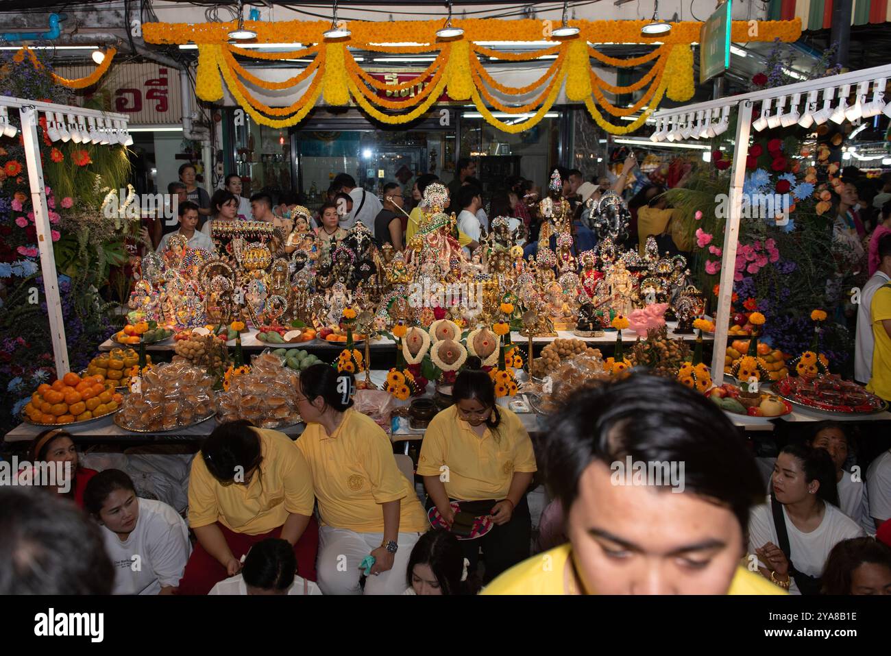 Bangkok, Thailand. 12th Oct, 2024. The Navaratri festival, the biggest ...
