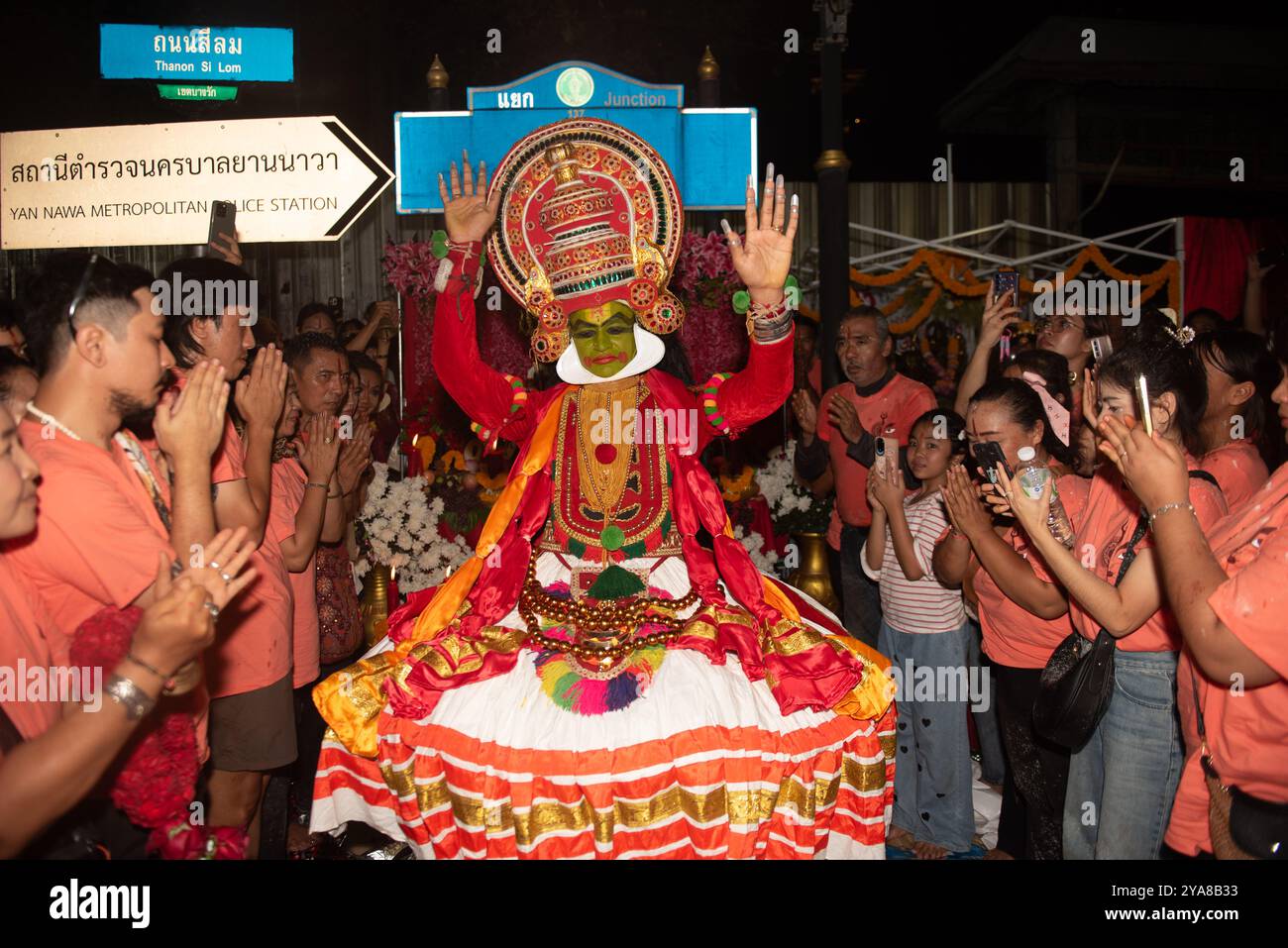 Bangkok, Thailand. 12th Oct, 2024. The Navaratri festival, the biggest ...