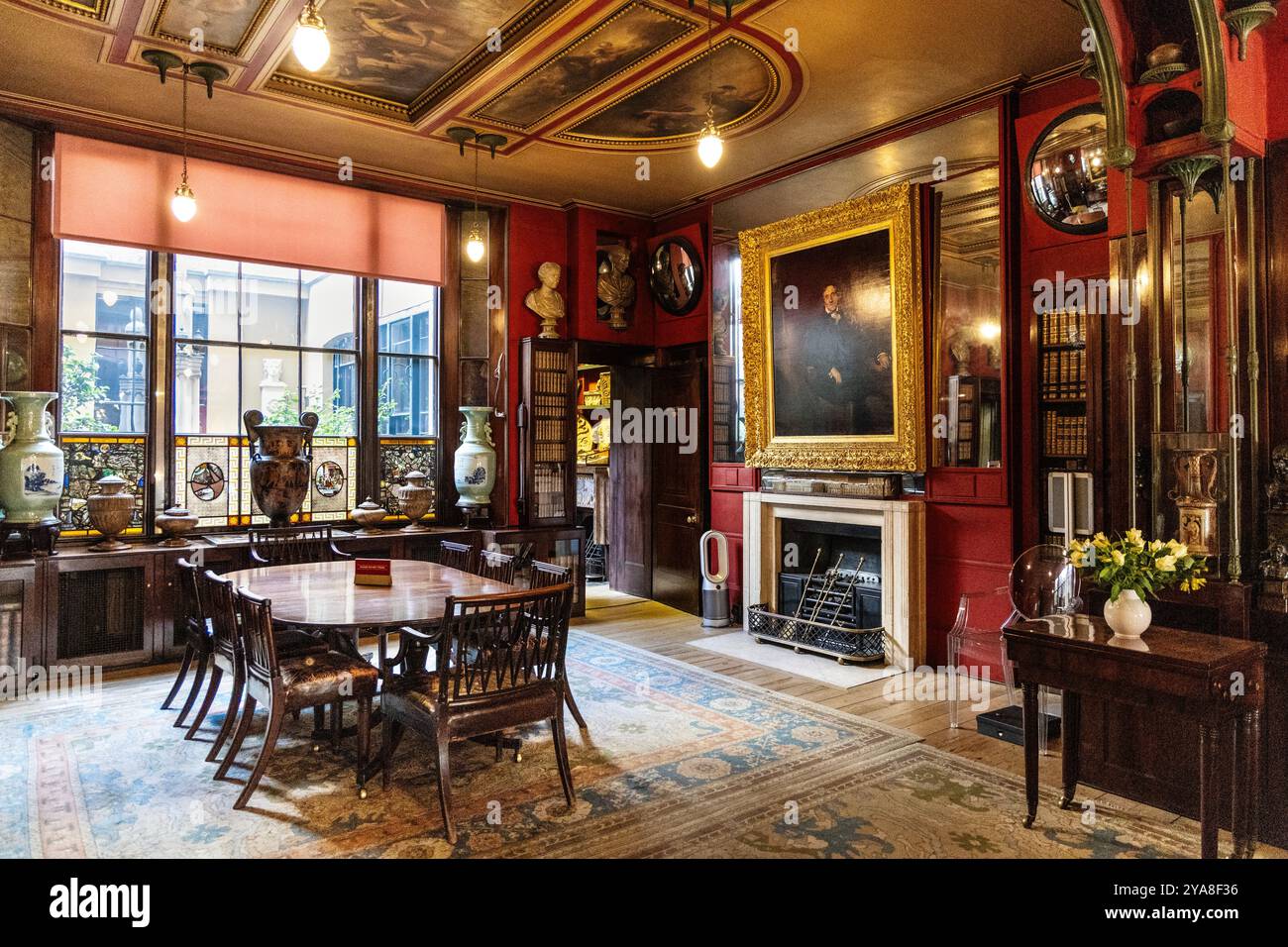 John soane interior hi-res stock photography and images - Alamy