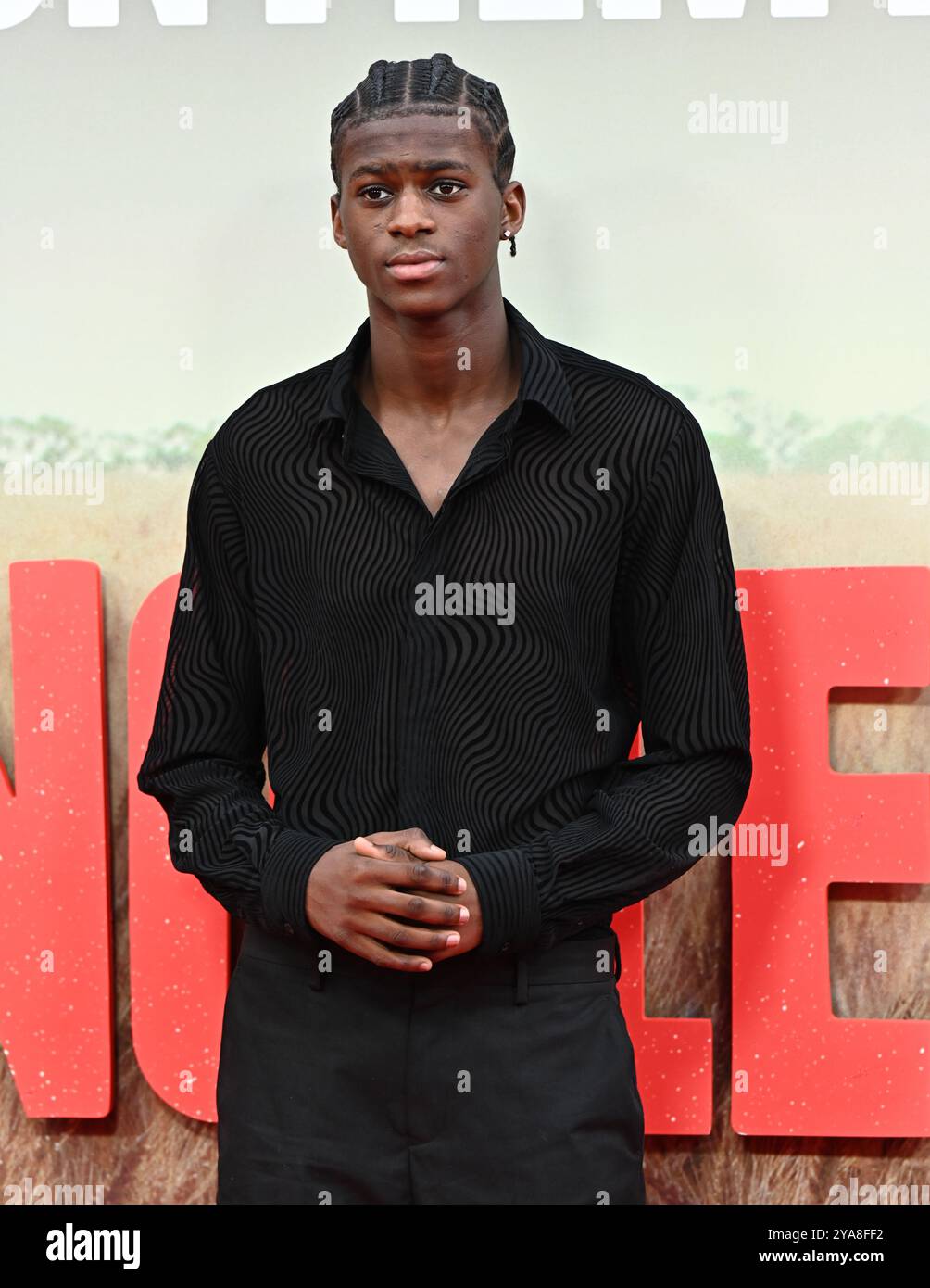 LONDON, ENGLAND: 12th October 2024: Callum Daniel attends "The Piano ...