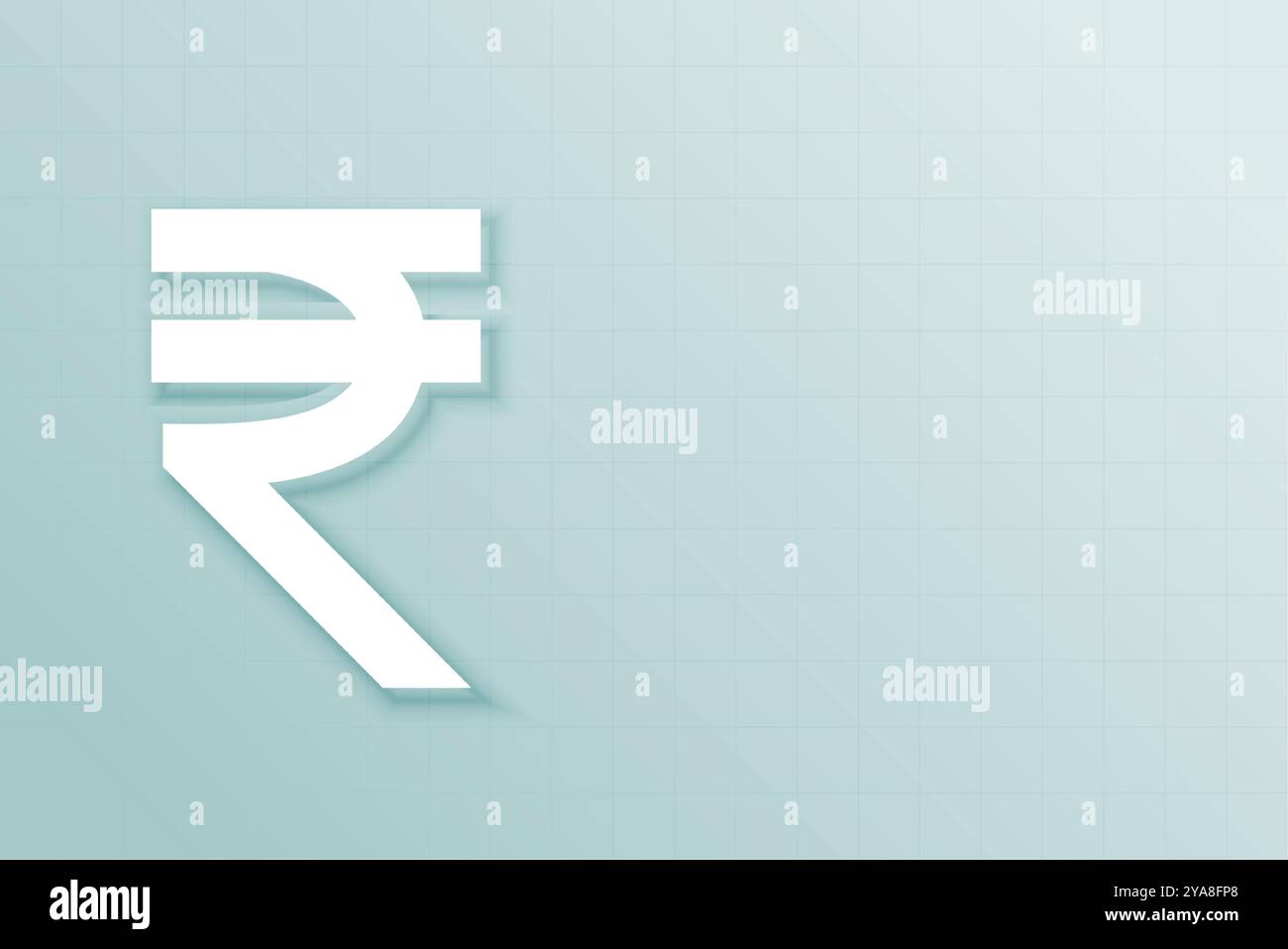 indian money rupee symbol banner ideal currency for e-commerce design ...