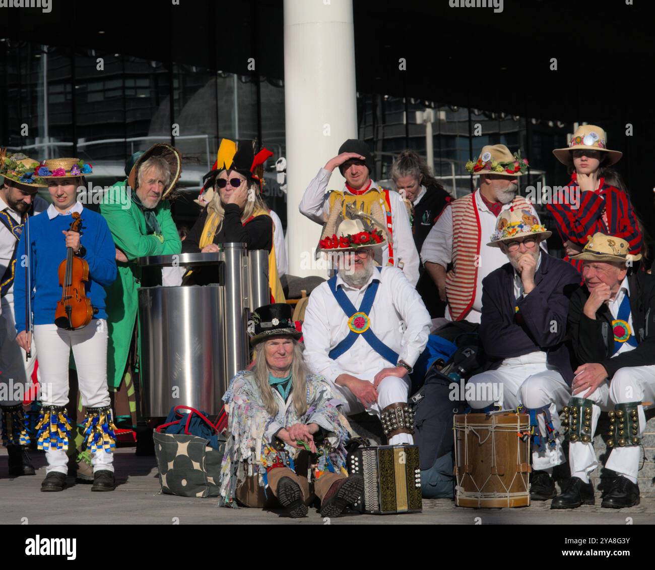 Birmingham, UK. 12th October, 2024. A day of morris dancing in ...