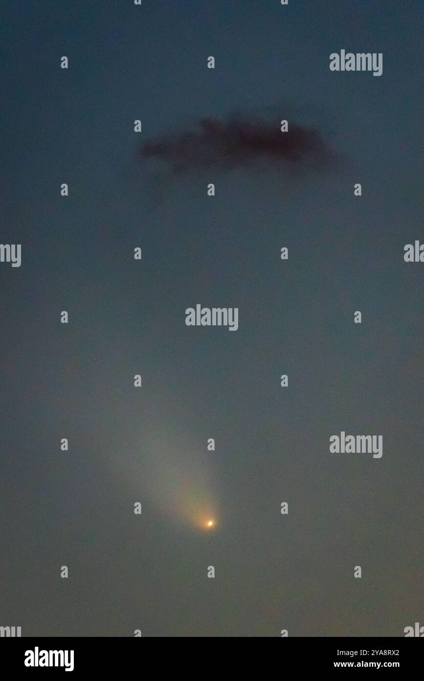 London, UK. 12th October 2024. UK Weather: Comet A3, also known as ...
