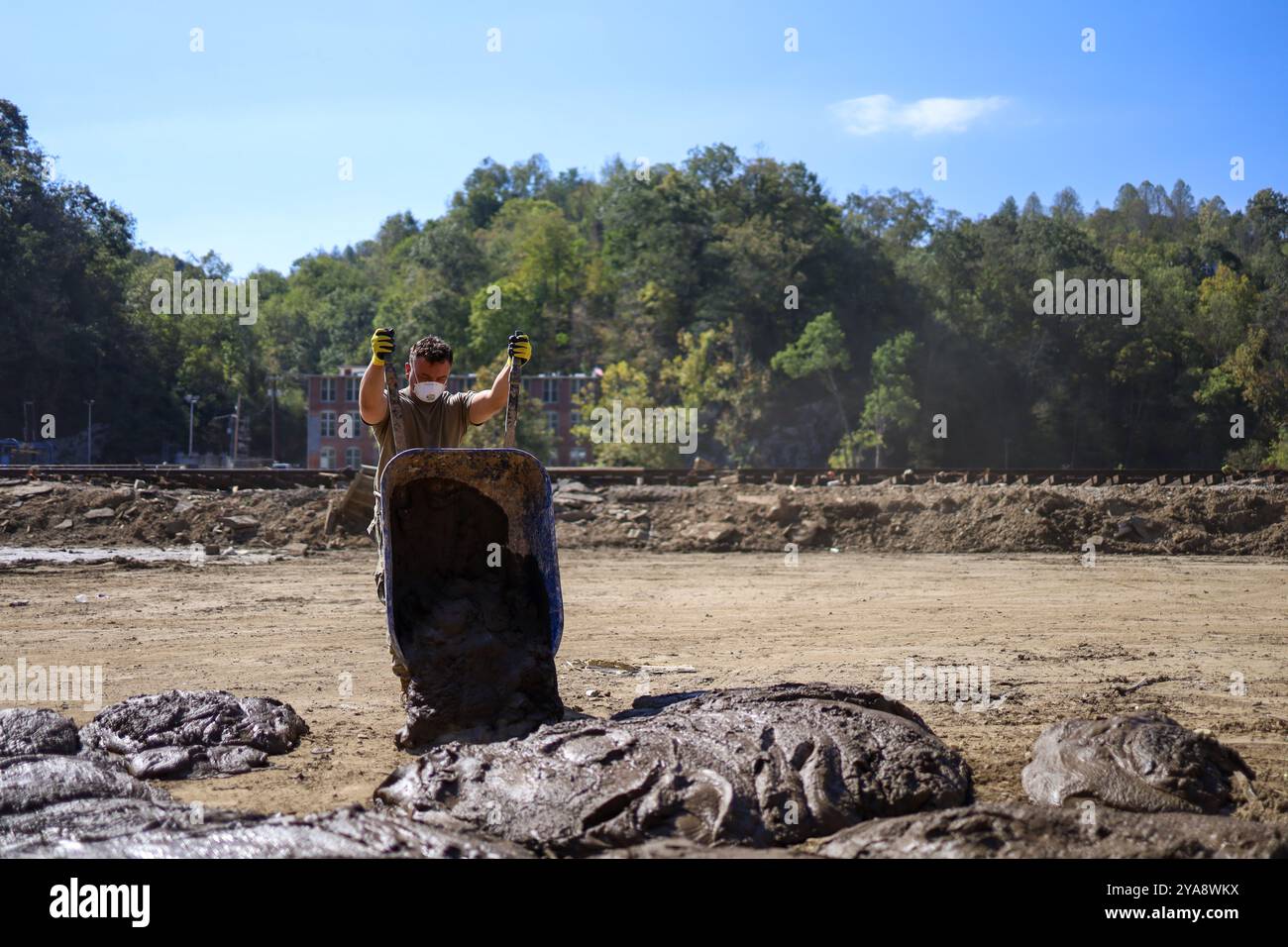 Marshall, United States. 08 October, 2024. U.S Army soldiers with the ...