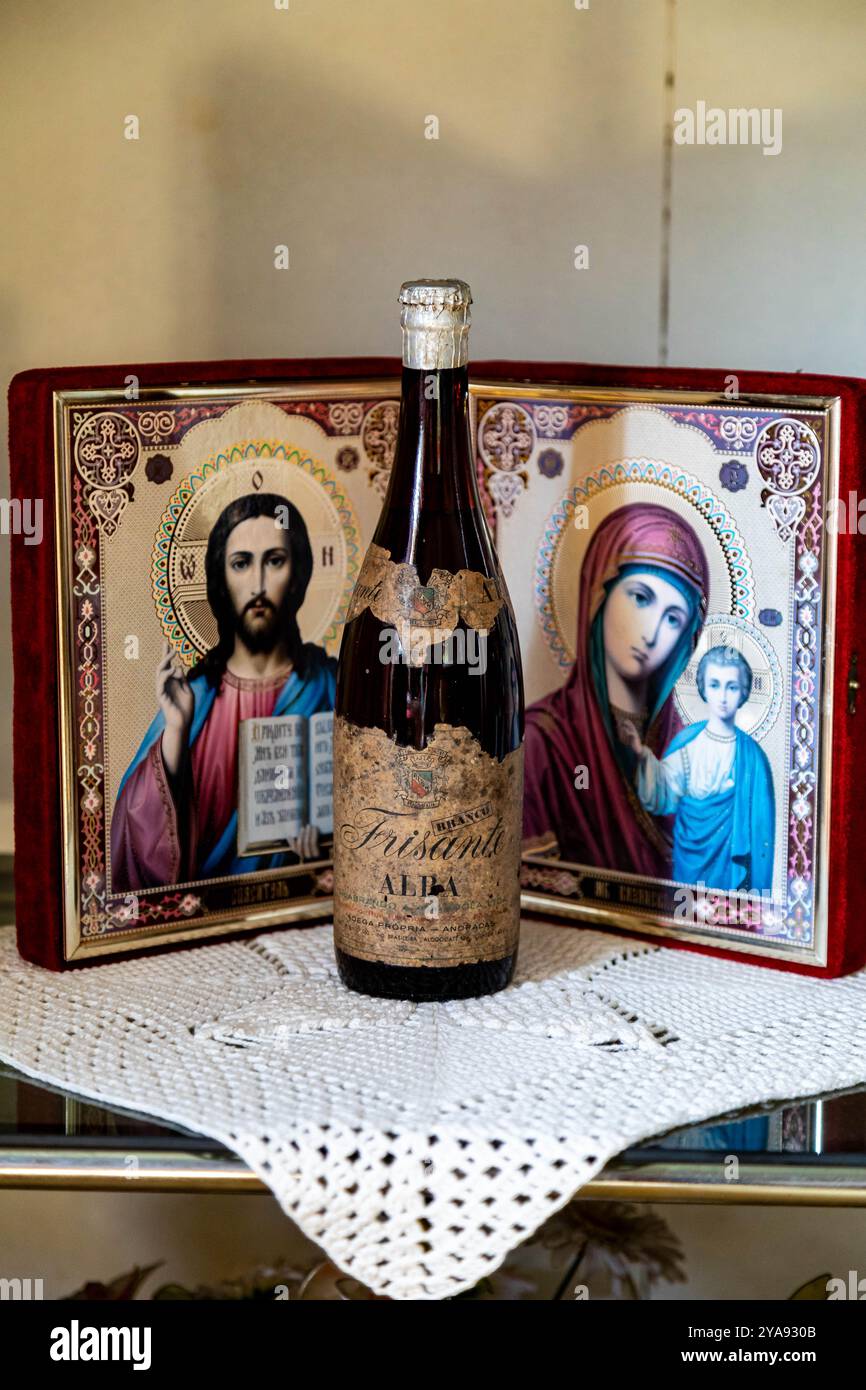 Old family heirlooms, very old Alba sparkling wine and Catholic ...