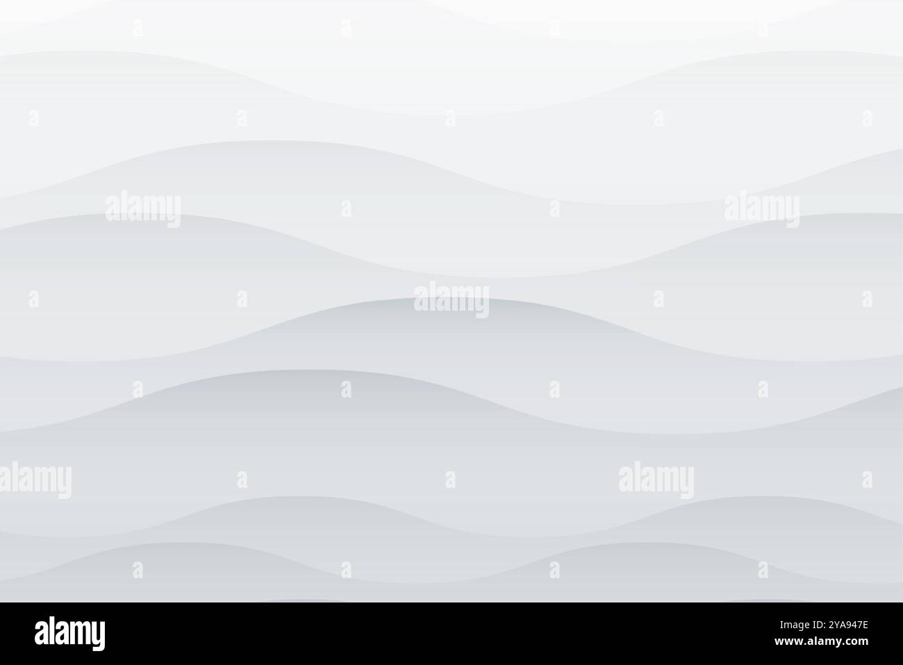 abstract and smooth wavy line white background design vector Stock ...