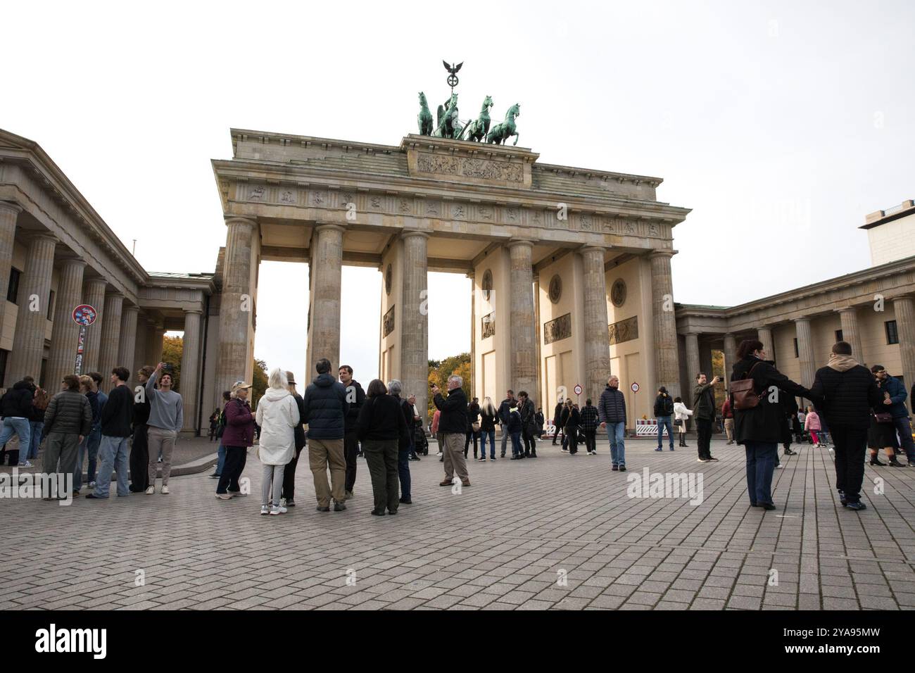 On Saturday, October 12, 2024, in Berlin, locals and tourists alike ...