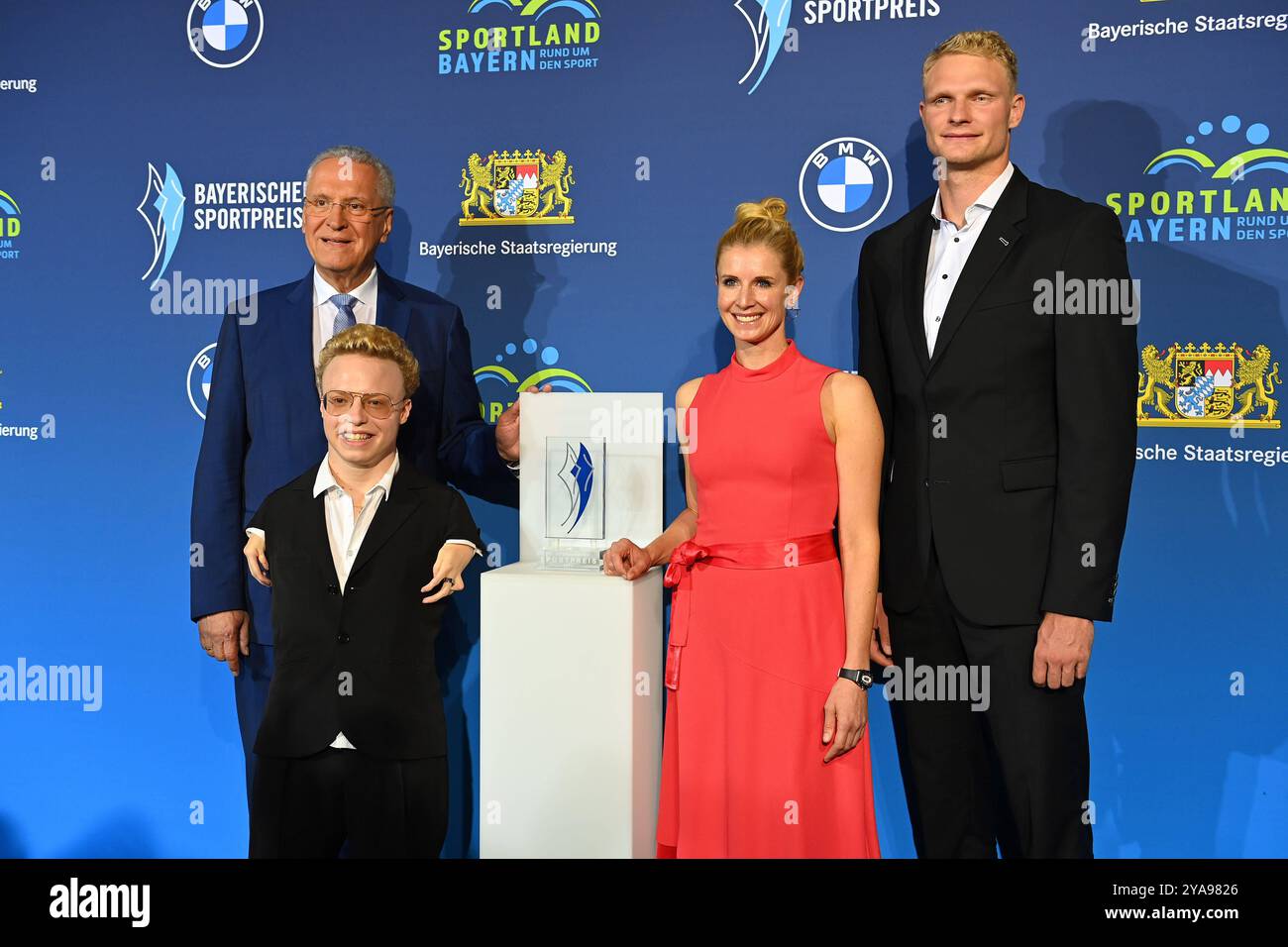 v.li:Joachim HERRMANN Innenminister Bayern, Josia Topf, Jessica von ...