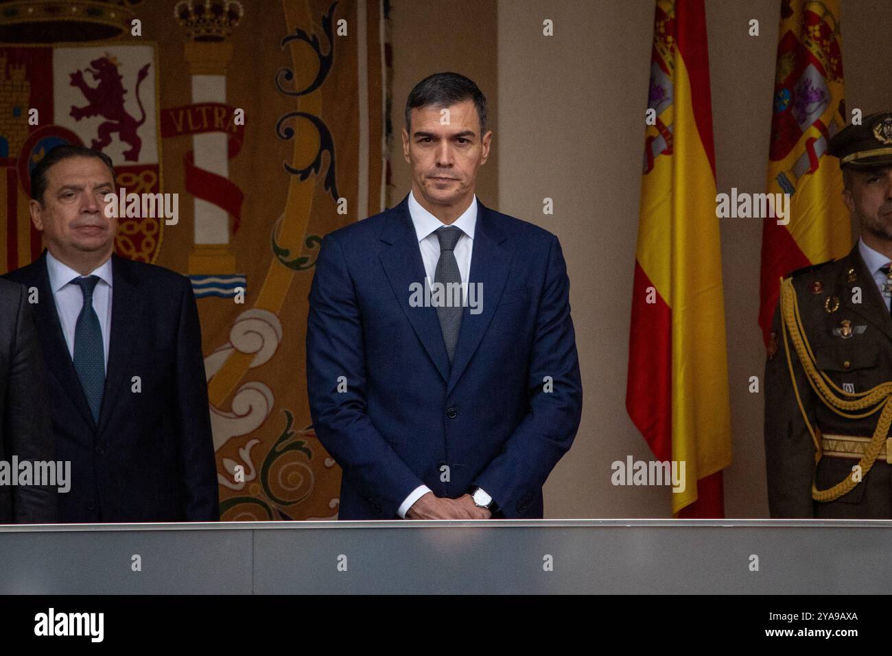 The President of the Spanish Government, Pedro Sanchez seen during the ...