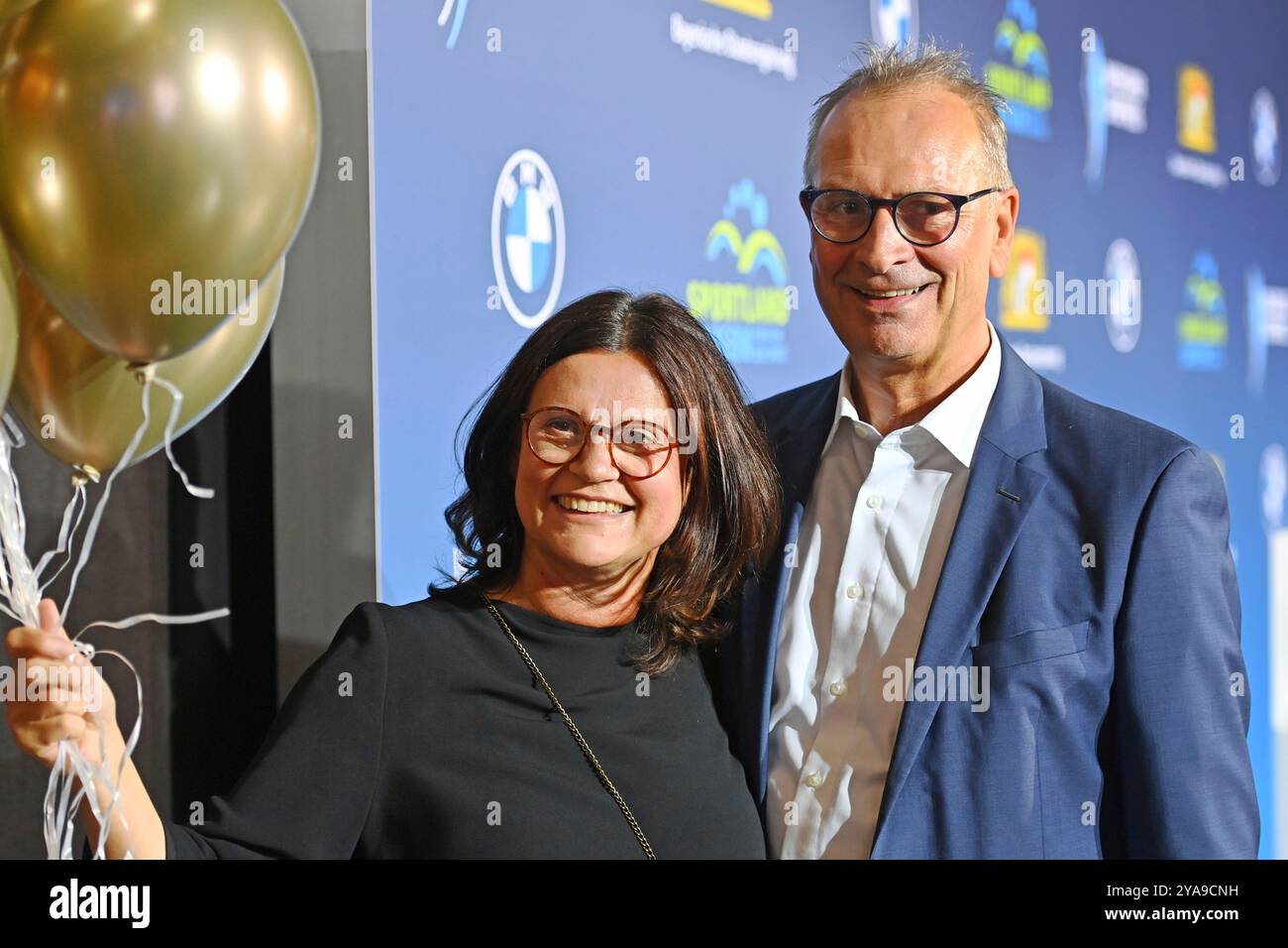 Munich, Deutschland. 12th Oct, 2024. Matthias BEHR, with his wife Zita FUNKENHAUSER, Bavarian ...