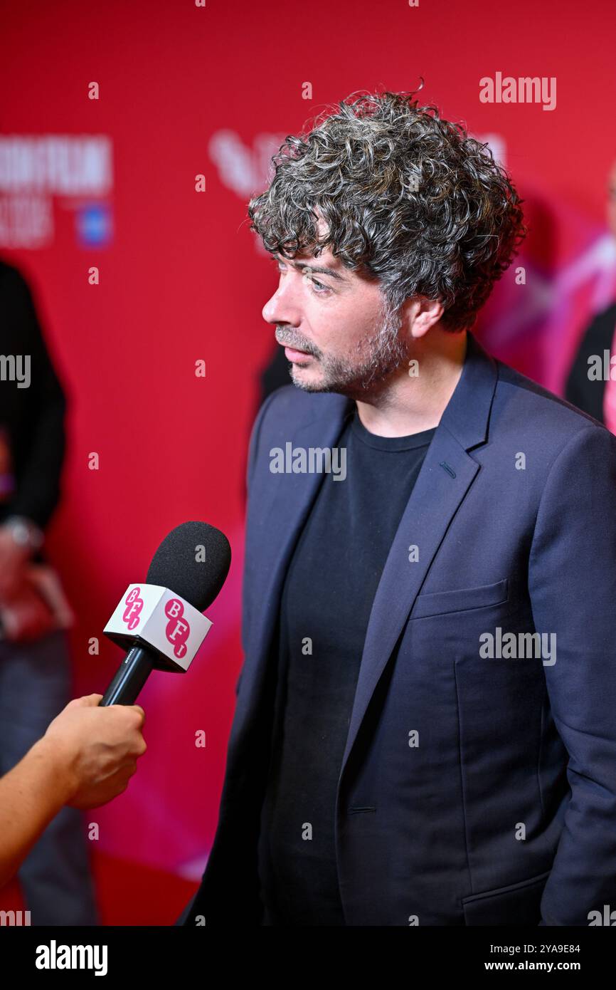 London, UK. 12th Oct, 2024. Jon Brown during the Red Carpet arrivals ...