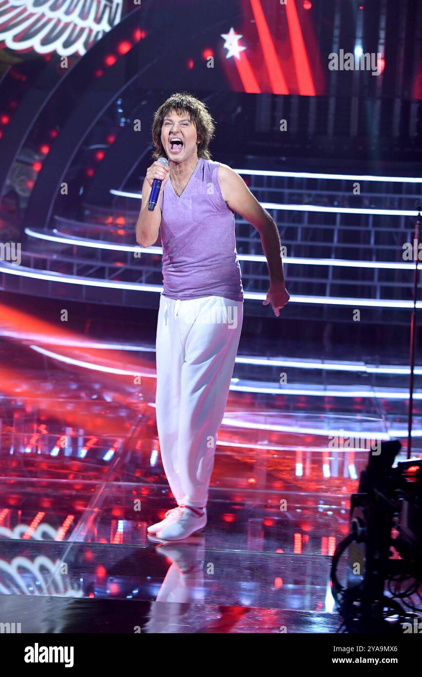 Rome: Rai studios ex Dear. Tale e Quale show broadcast. In the photo ...
